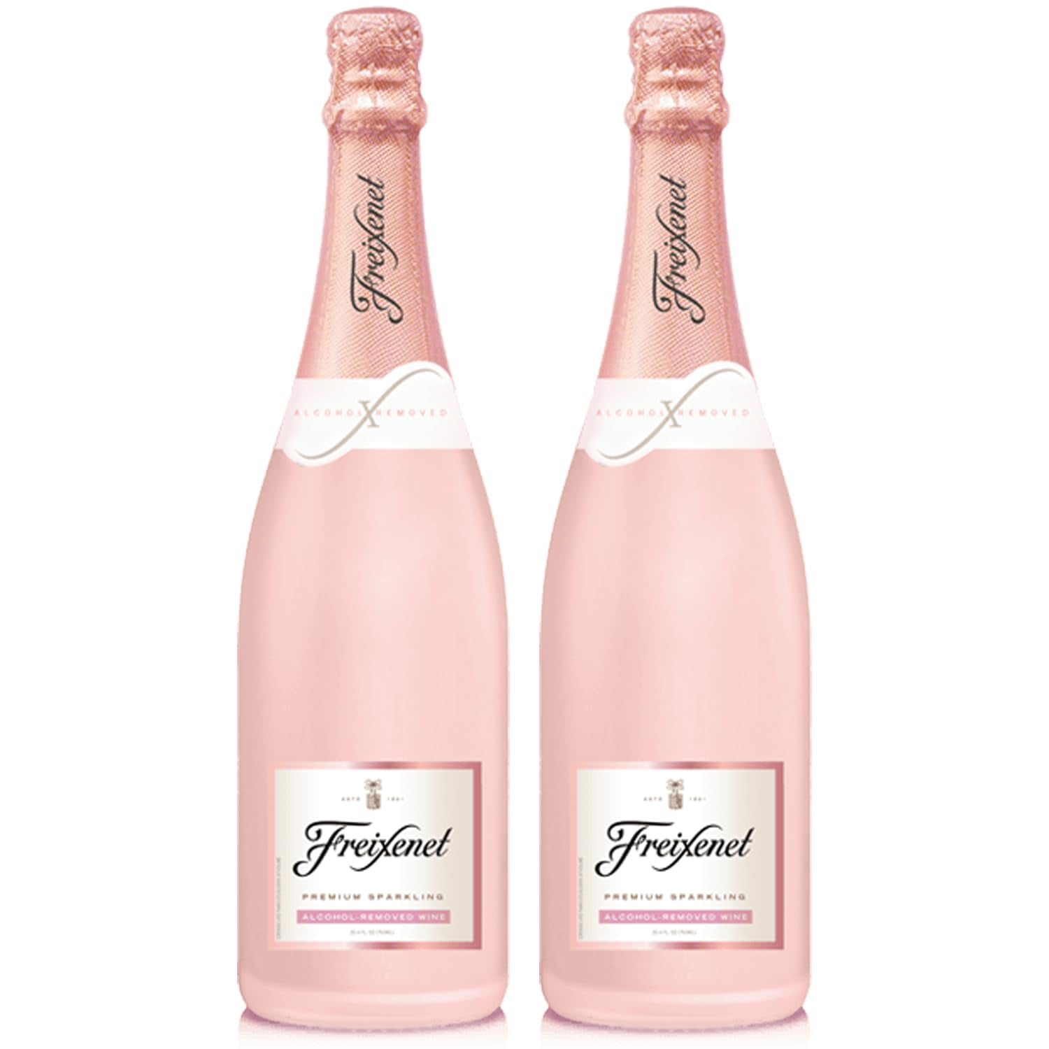 Freixenet Alcohol Removed Non-Alcoholic Rosé Sparkling Champagne Wine - Premium Zero Alcohol ...