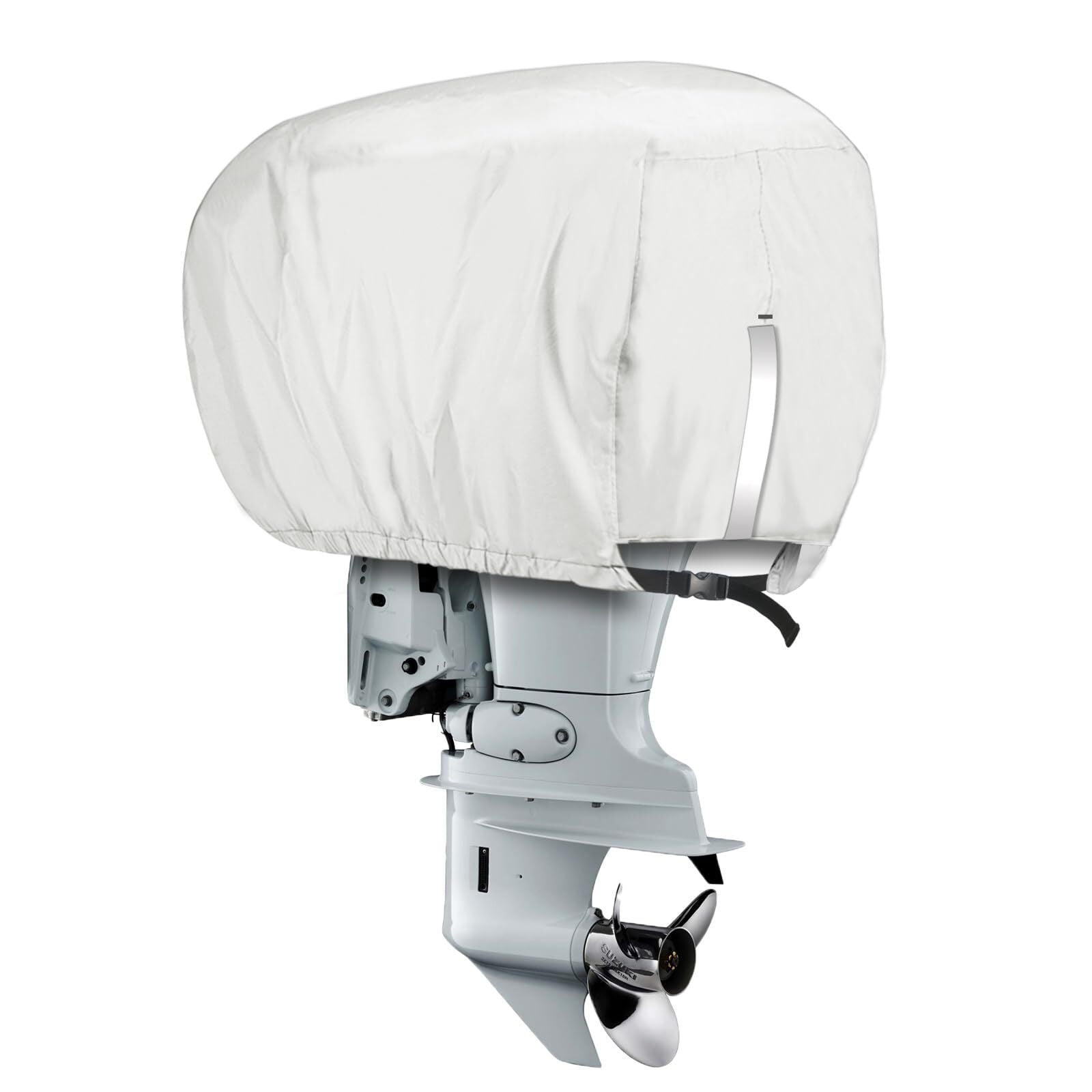 Frelaxy Outboard Motor Cover - 100% Waterproof Heavy Duty UV Resistant ...