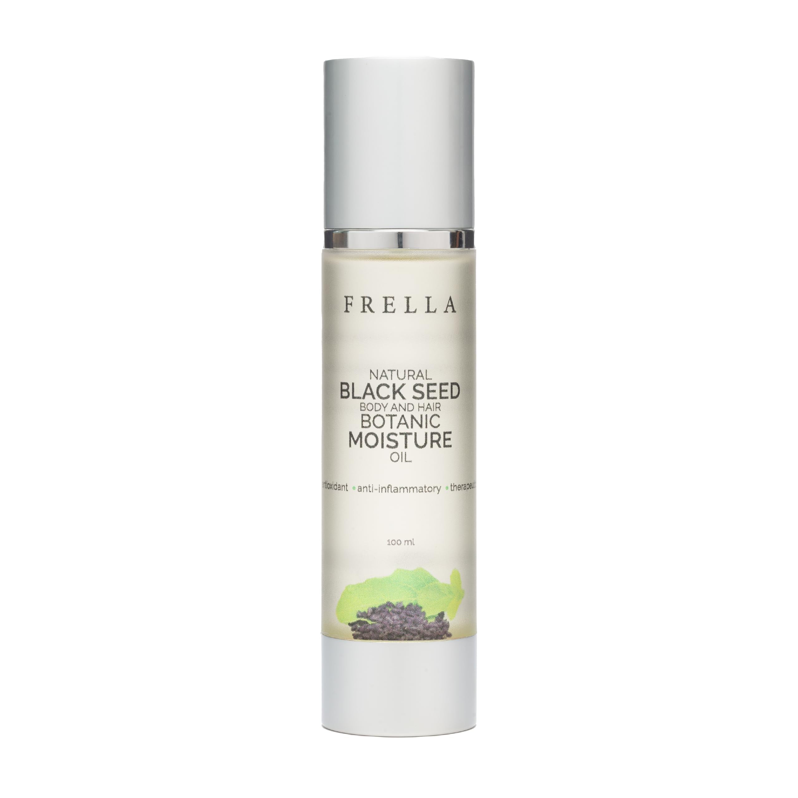 Frella Natural Black Seed MZF22 and Coconut Botanical Moisture, 3.4 fl ...