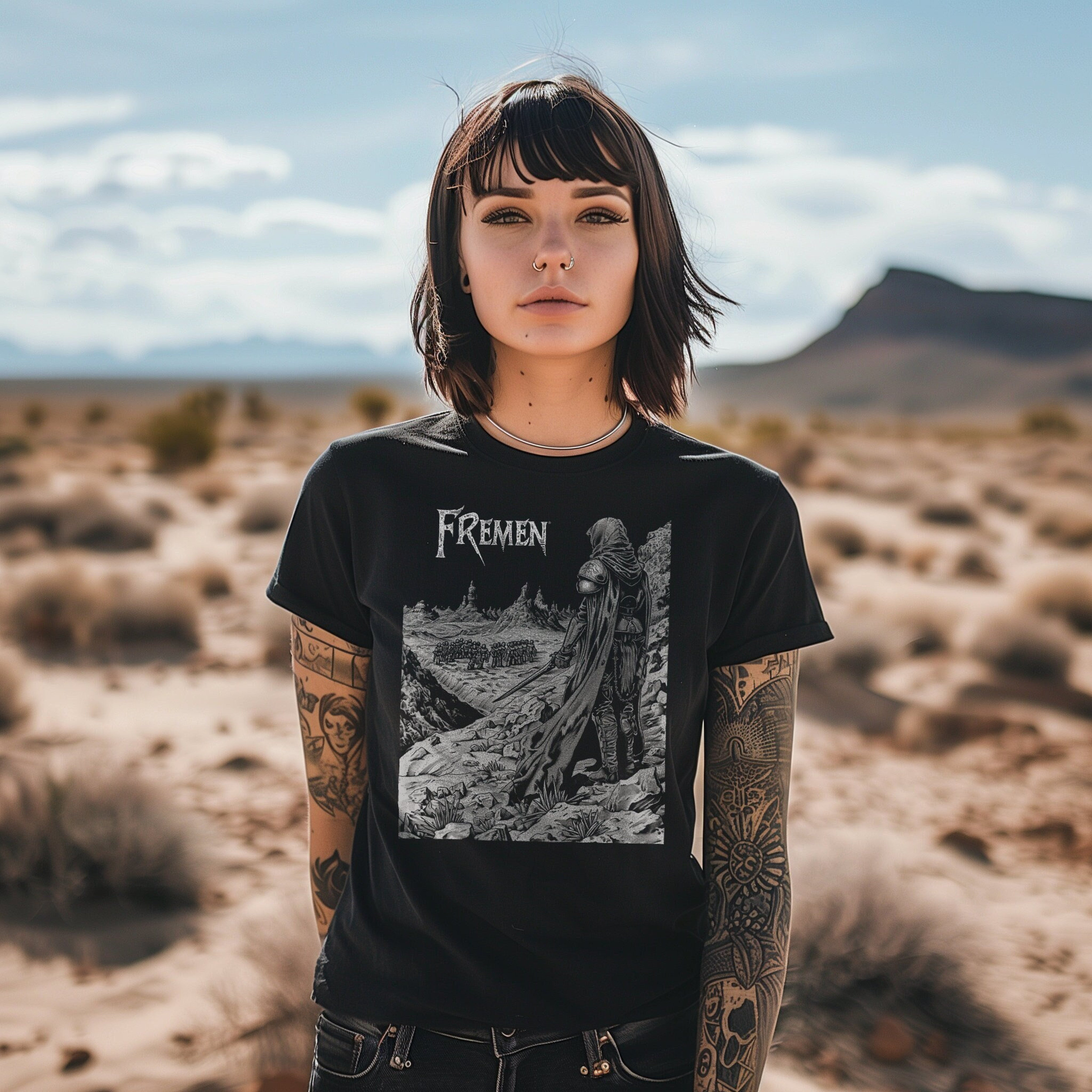 Fremen Legion Tee - Dune | Arrakis | Muad'Dib | Atreides | Frank ...