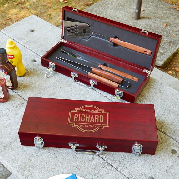 Fremont Personalized BBQ Tool Set - Walmart.com