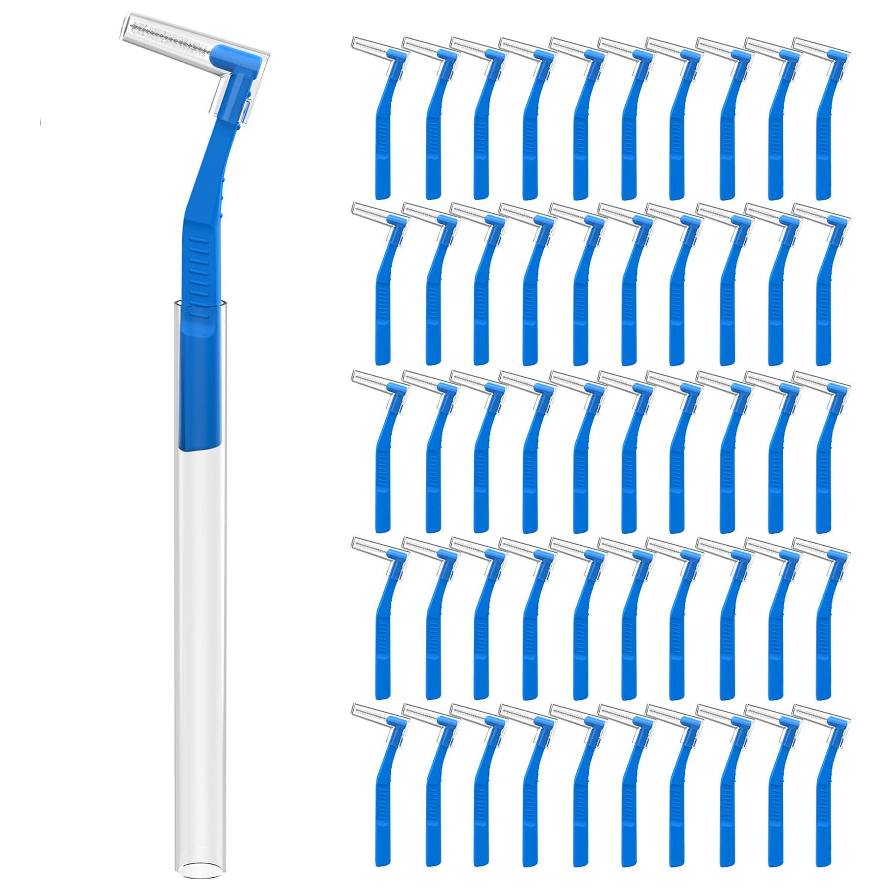 Fremouth 50 Count Angle AIF9 Interdental Brushes for Braces, Tight(0 ...