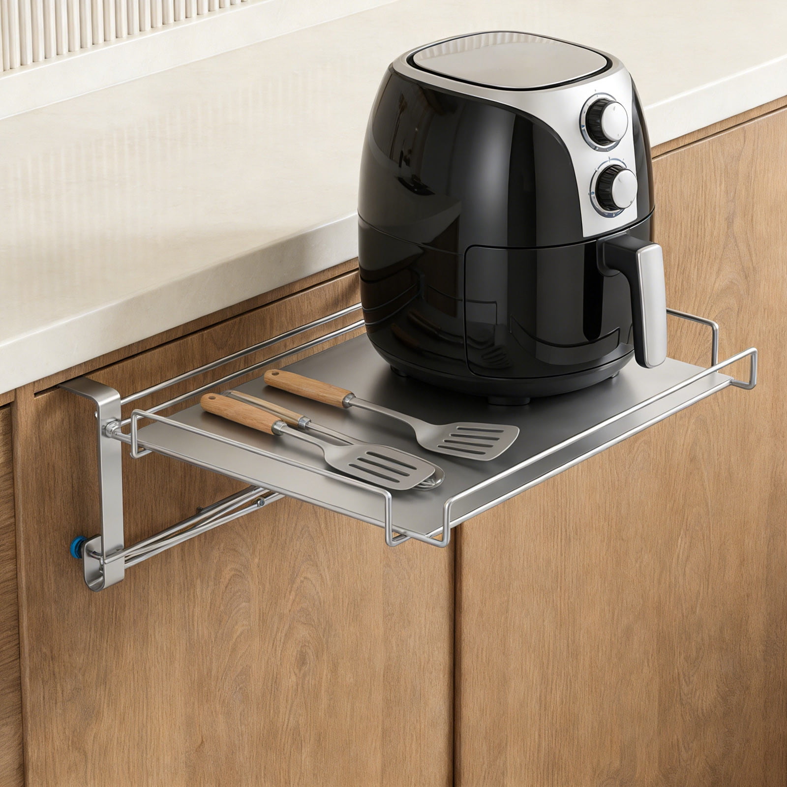 Fren Good Day Foldable Cabinet Door Organizer Shelf & Countertop ...