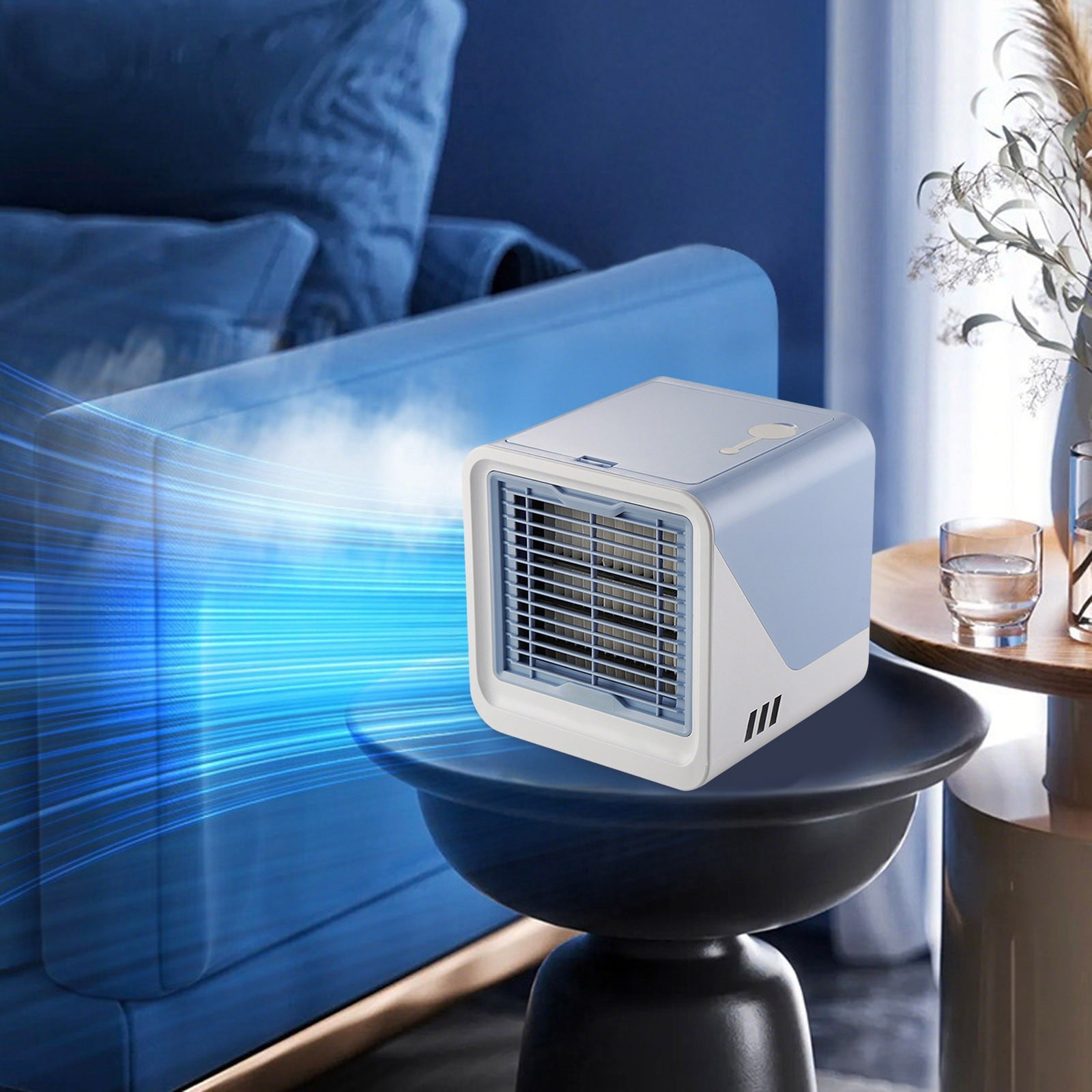 Fren Good Day Portable Air Conditioners Fan, Anti-Leakage Water Mini ...