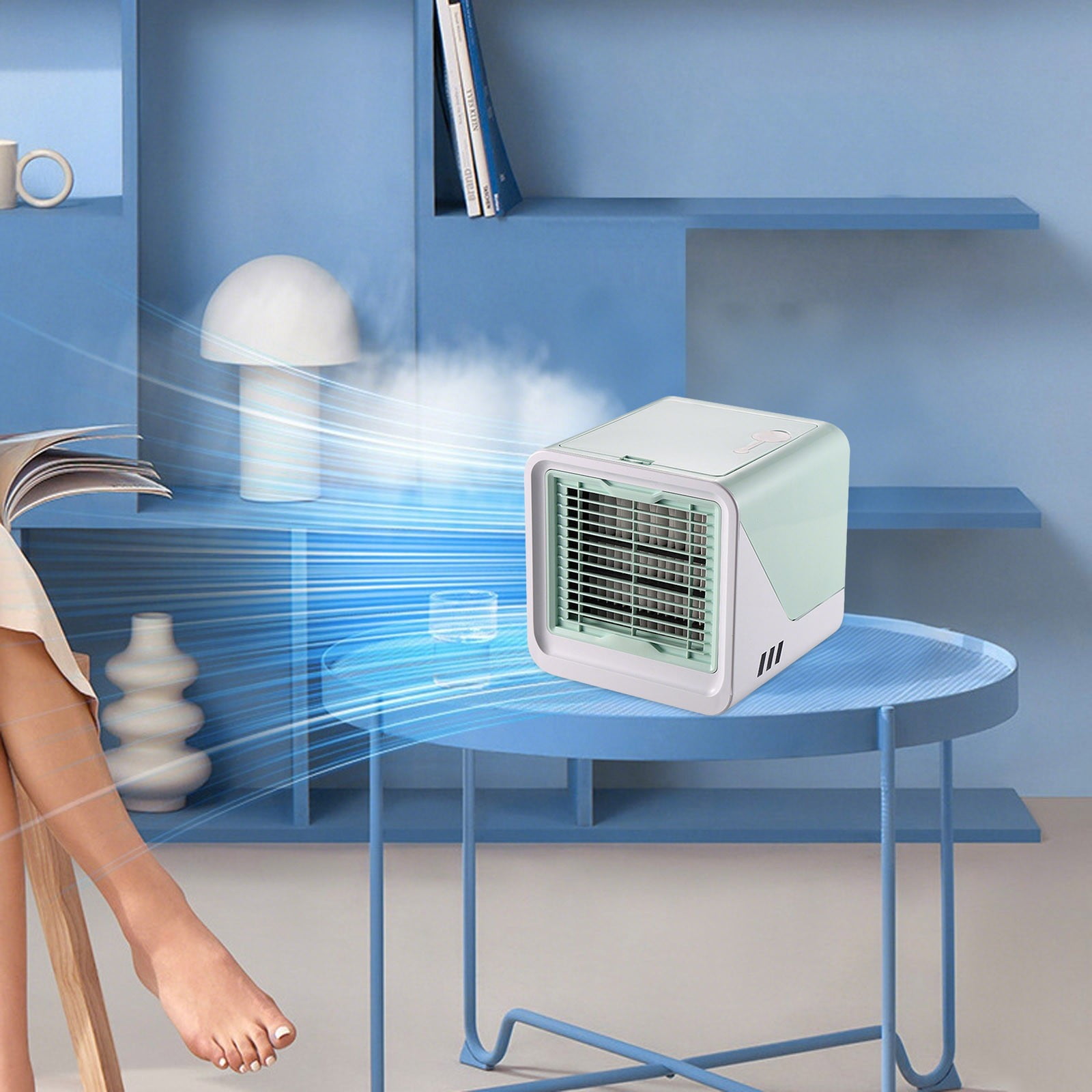 Fren Good Day Portable Air Conditioners Fan, Anti-Leakage Water Mini ...