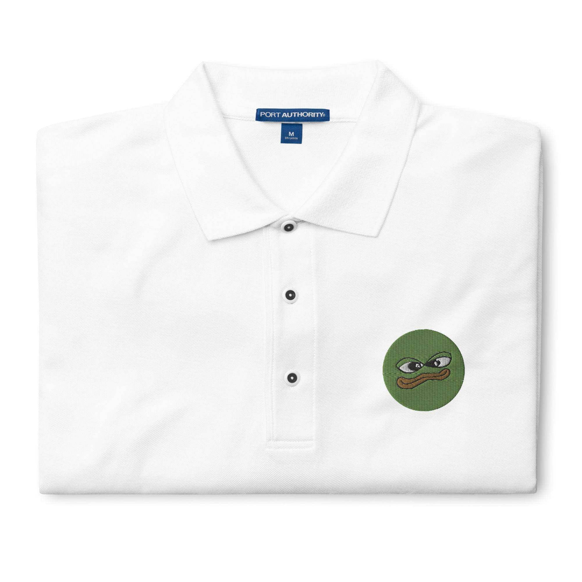 Fren Meme Coin Polo Shirt - Walmart.com