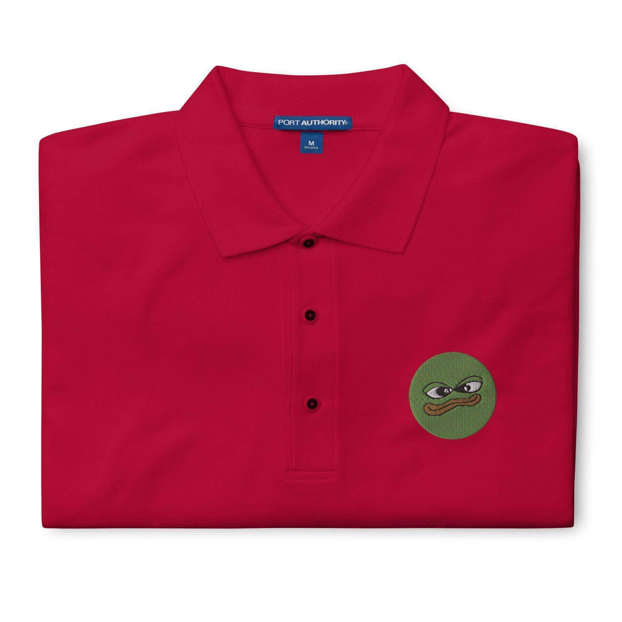 Fren Meme Coin Polo Shirt - Walmart.com