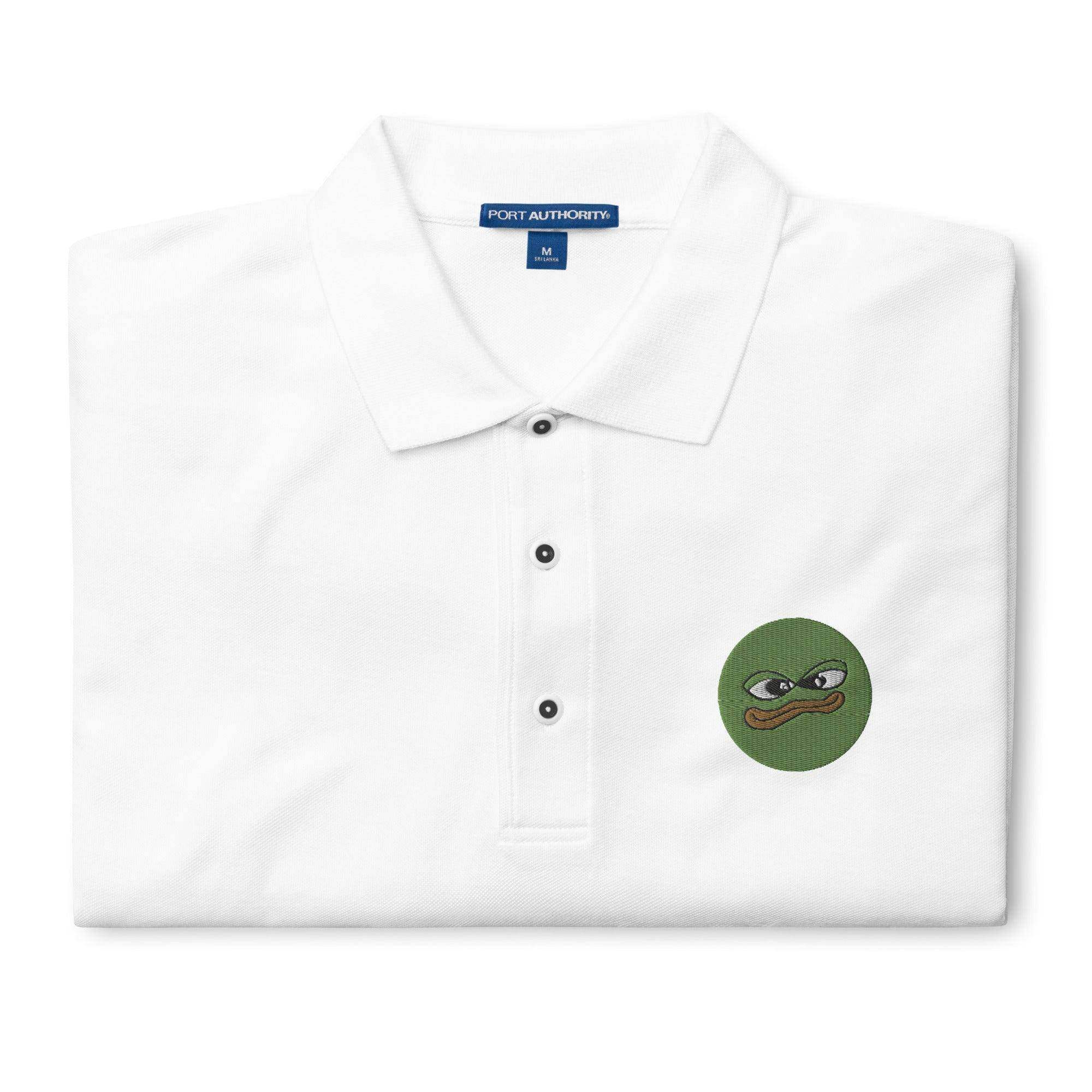 Fren Meme Coin Polo Shirt - Walmart.com