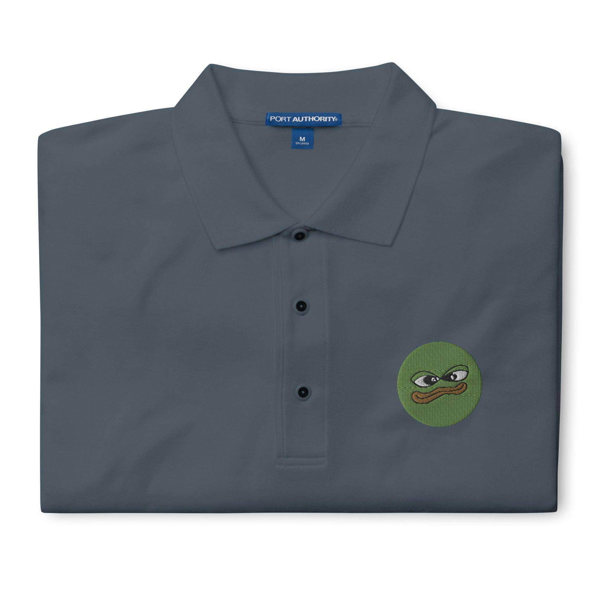 Fren Meme Coin Polo Shirt - Walmart.com