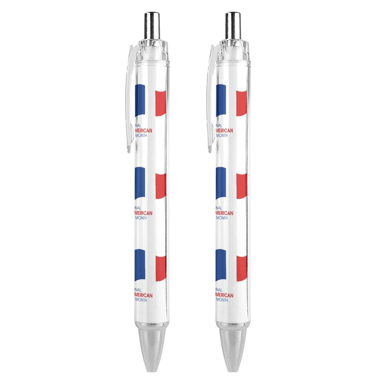 French-American Heritage Month Ballpoint Pen Retractable Pens Black ...