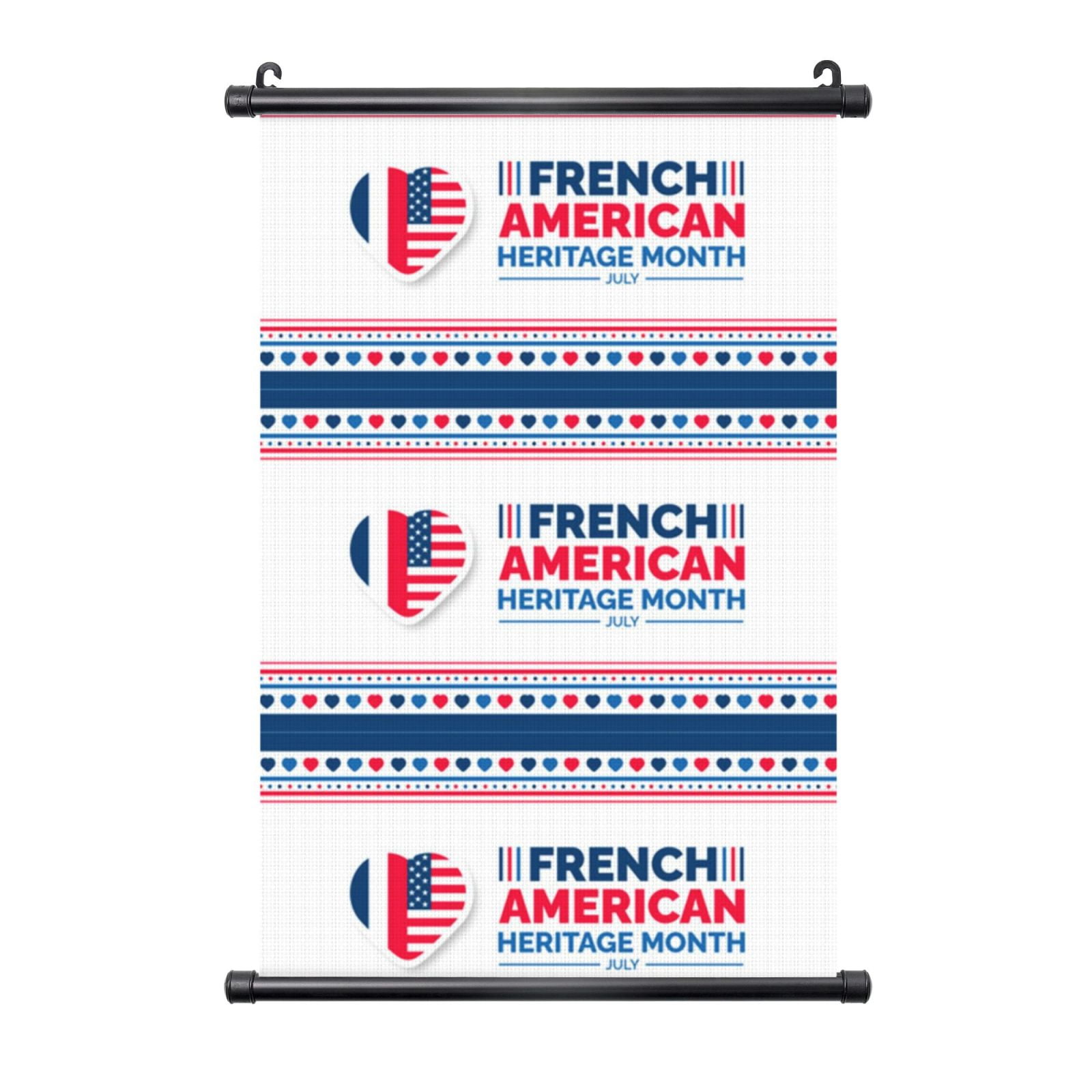 French-American Heritage Month Poster Wall Art Banner Backdrop Prints ...