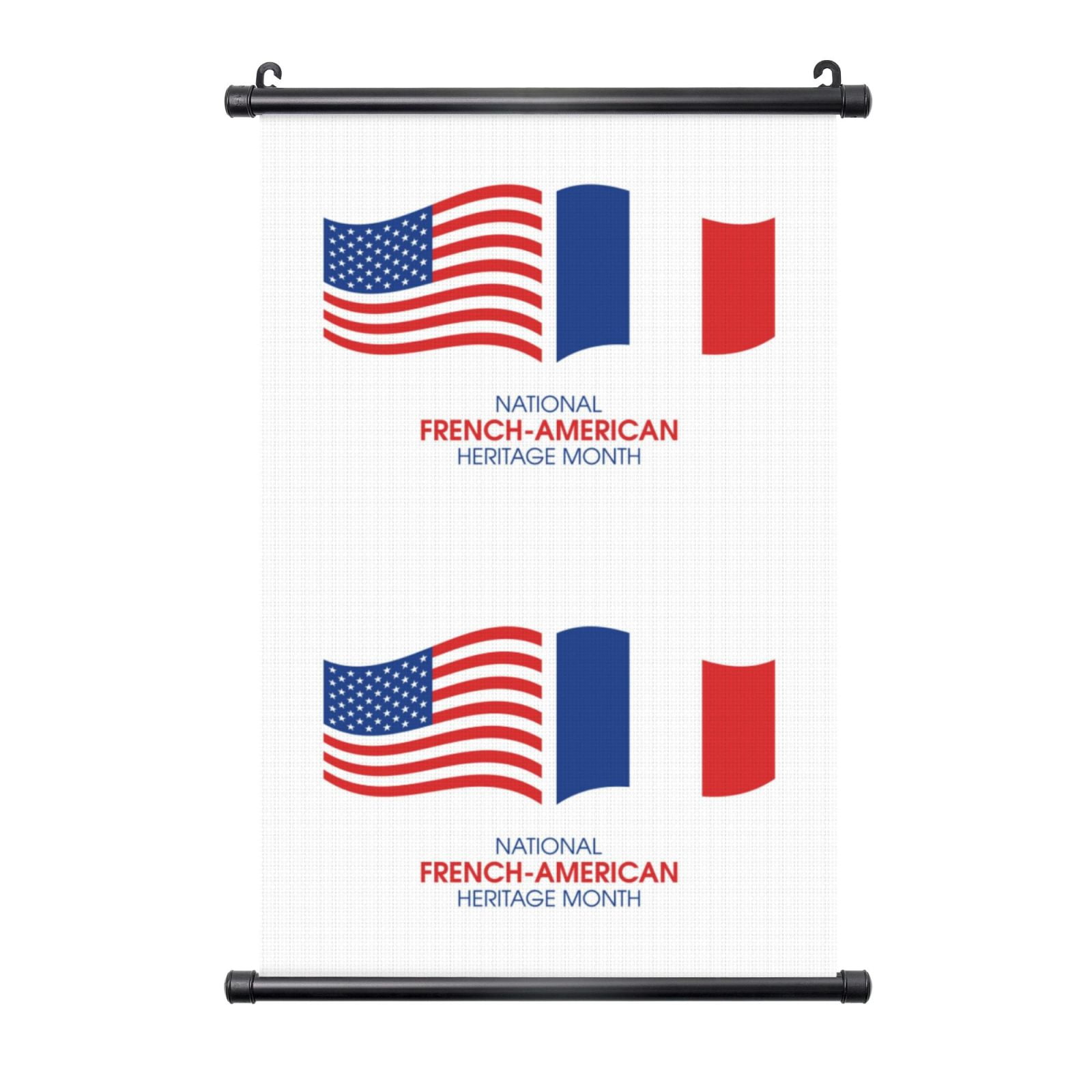French-American Heritage Month Poster Wall Art Banner Backdrop Prints ...