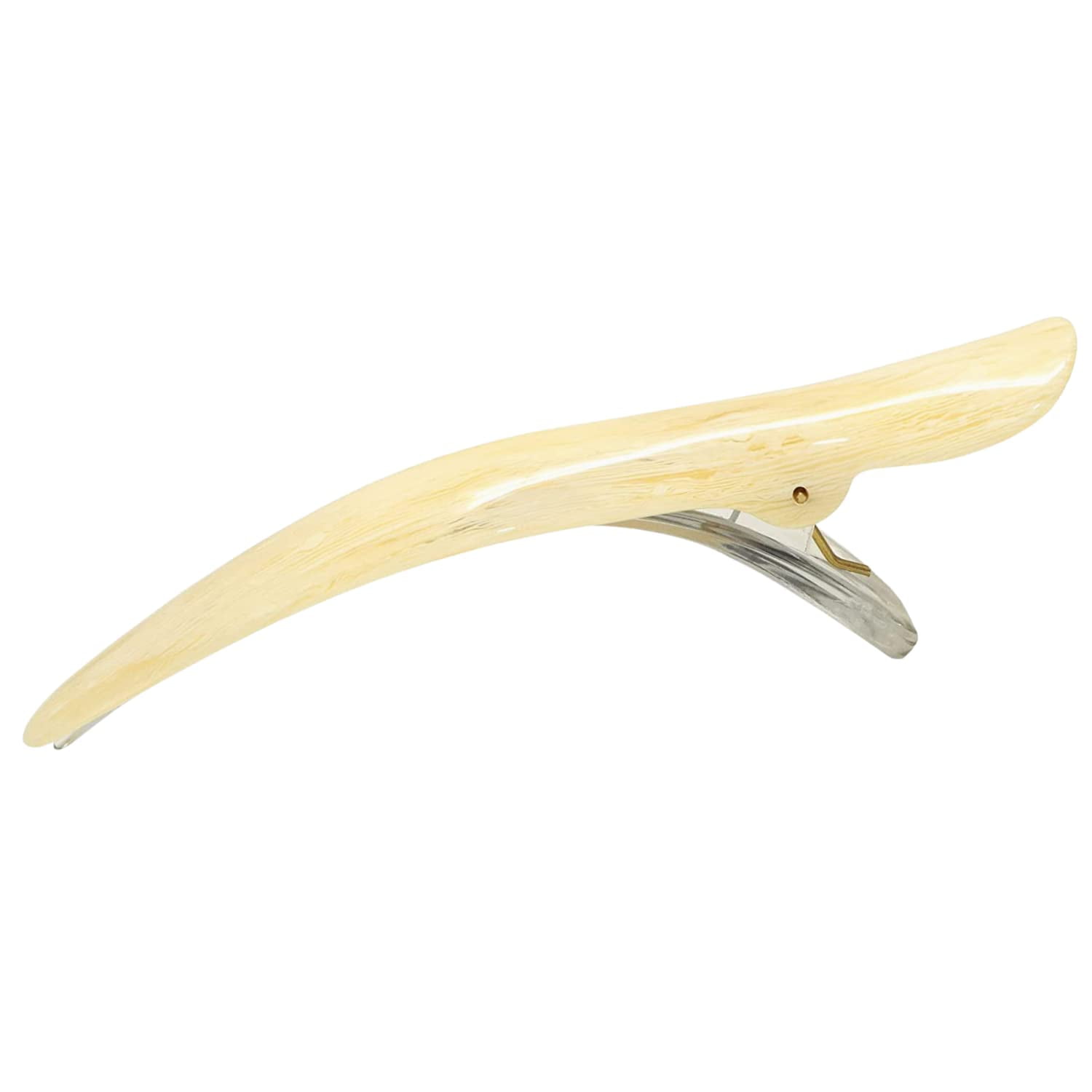 French Amie Large Brill Beak Handmade Salon Hinge Hair Side Slider ...