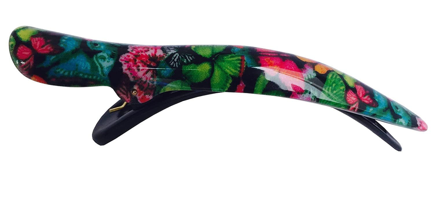 French Amie Large Brill Beak Handmade Salon Hinge Hair Side Slider ...
