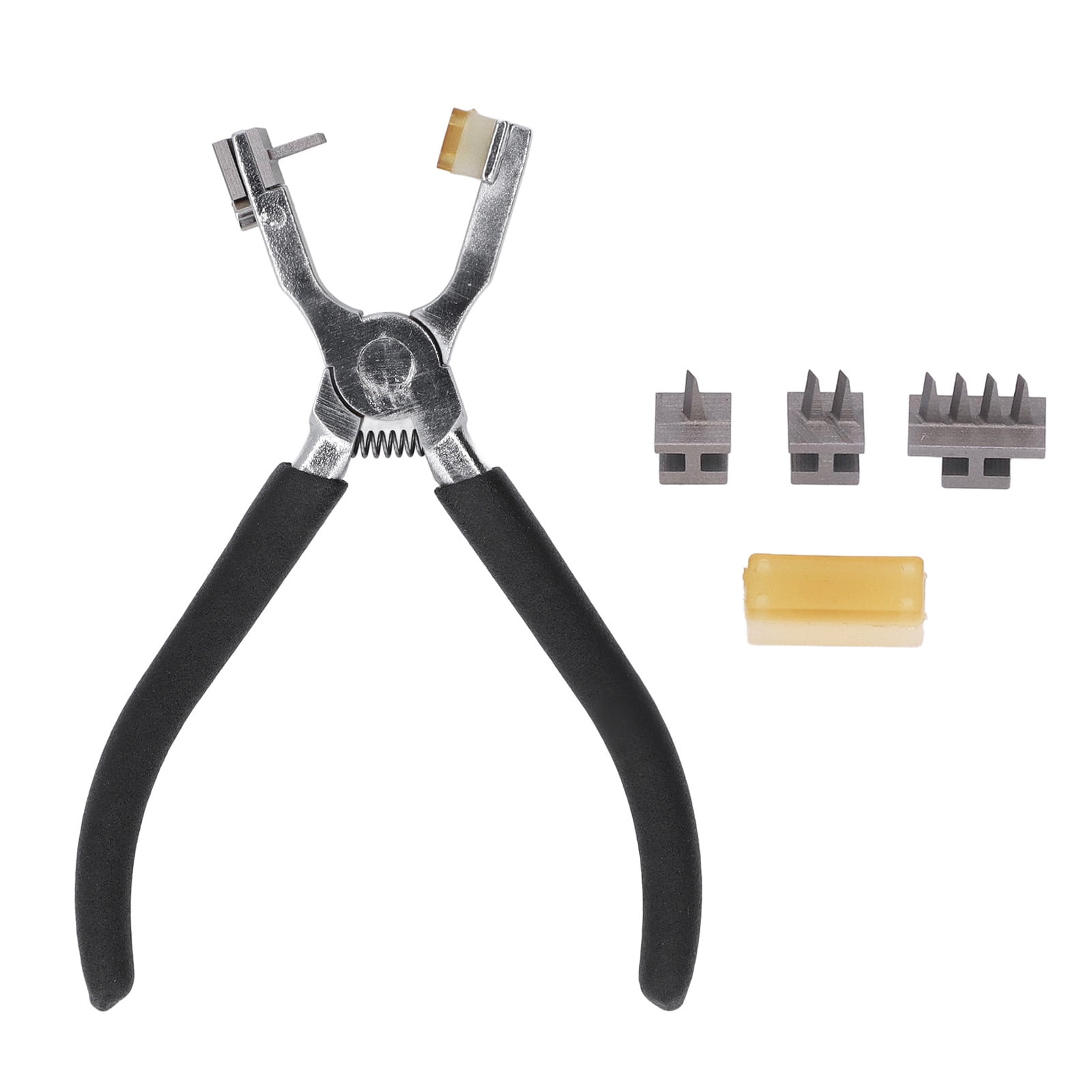 French Angled Chisel Punch Pliers, Stainless Steel, Double Lever ...