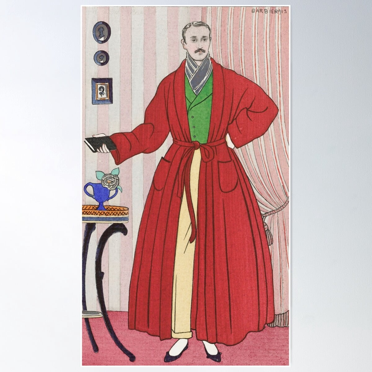 French Art Deco "Costumes Parisiens" (1913) By George Barbier Poster ...