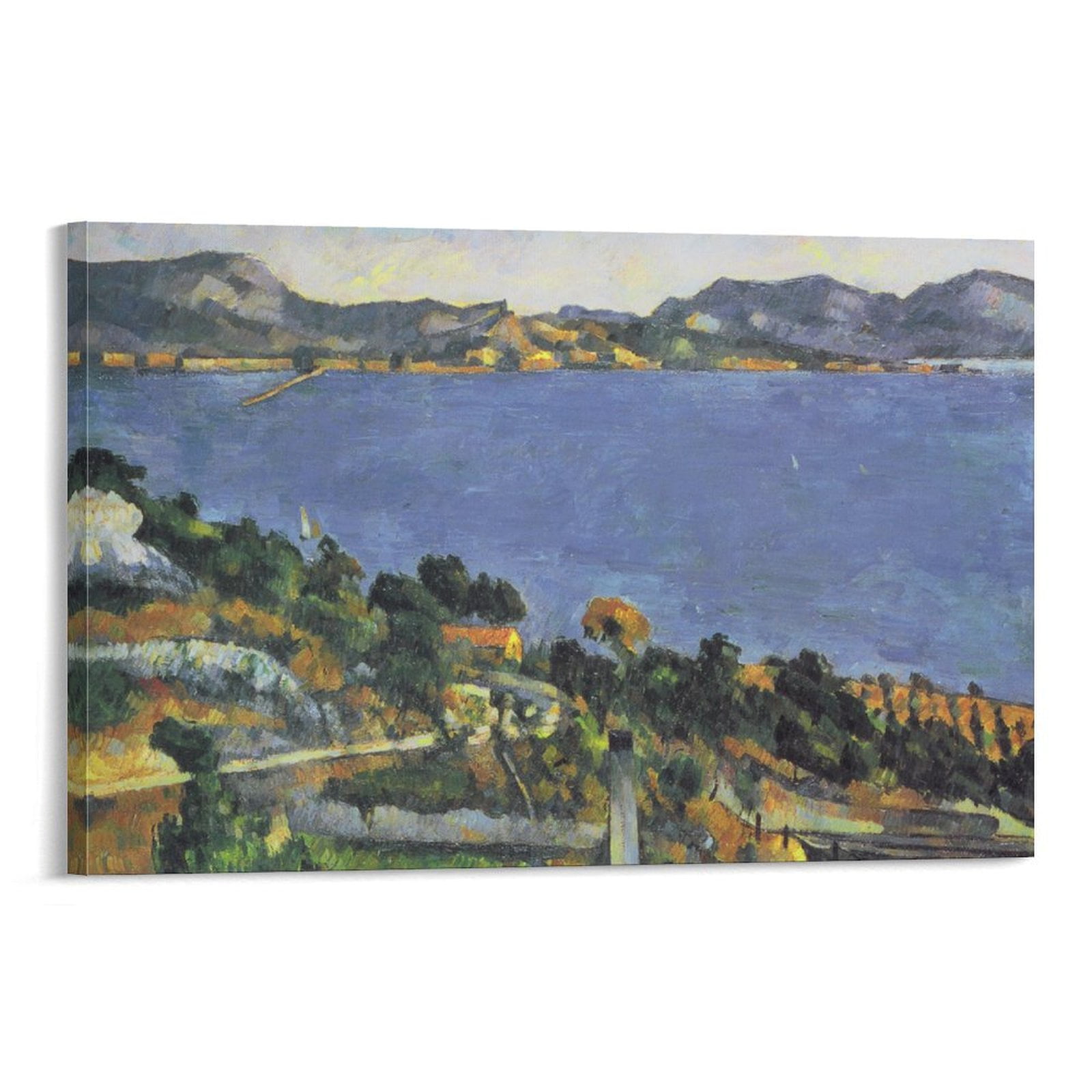 French Artist Paul Cézanne L'Estaque, View of The Bay of Marseilles Poster(1) Poster Cool ...