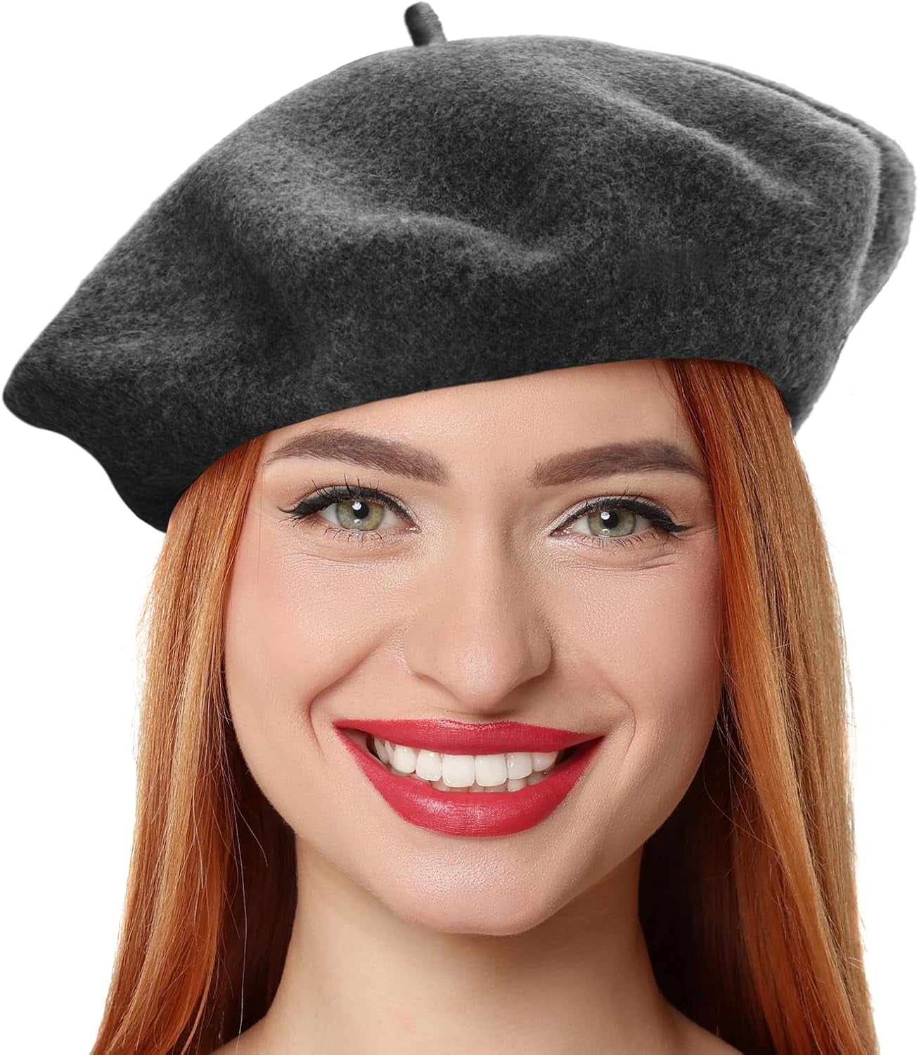 French Beret Hats for Women Girls, Classic Wool Berets Lady Painters ...