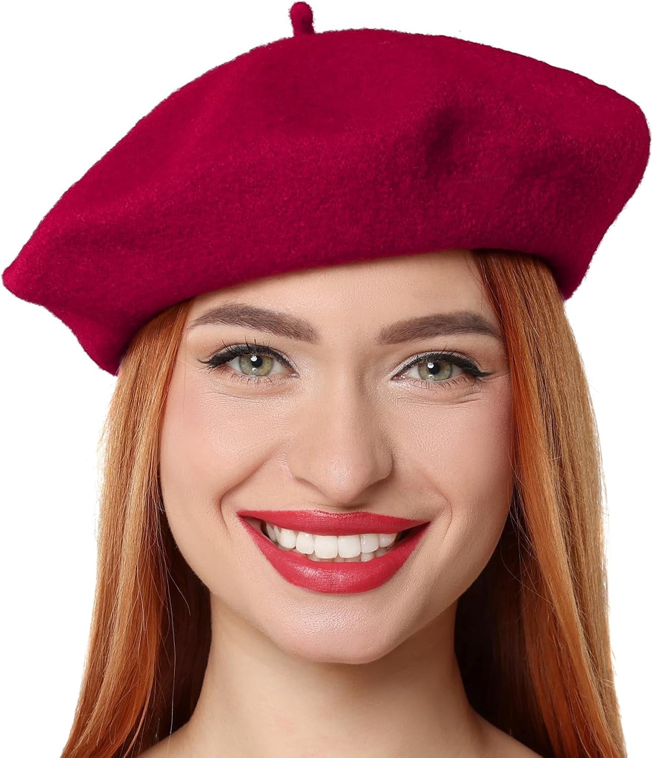 French Beret Hats for Women Girls, Classic Wool Berets Lady Painters ...
