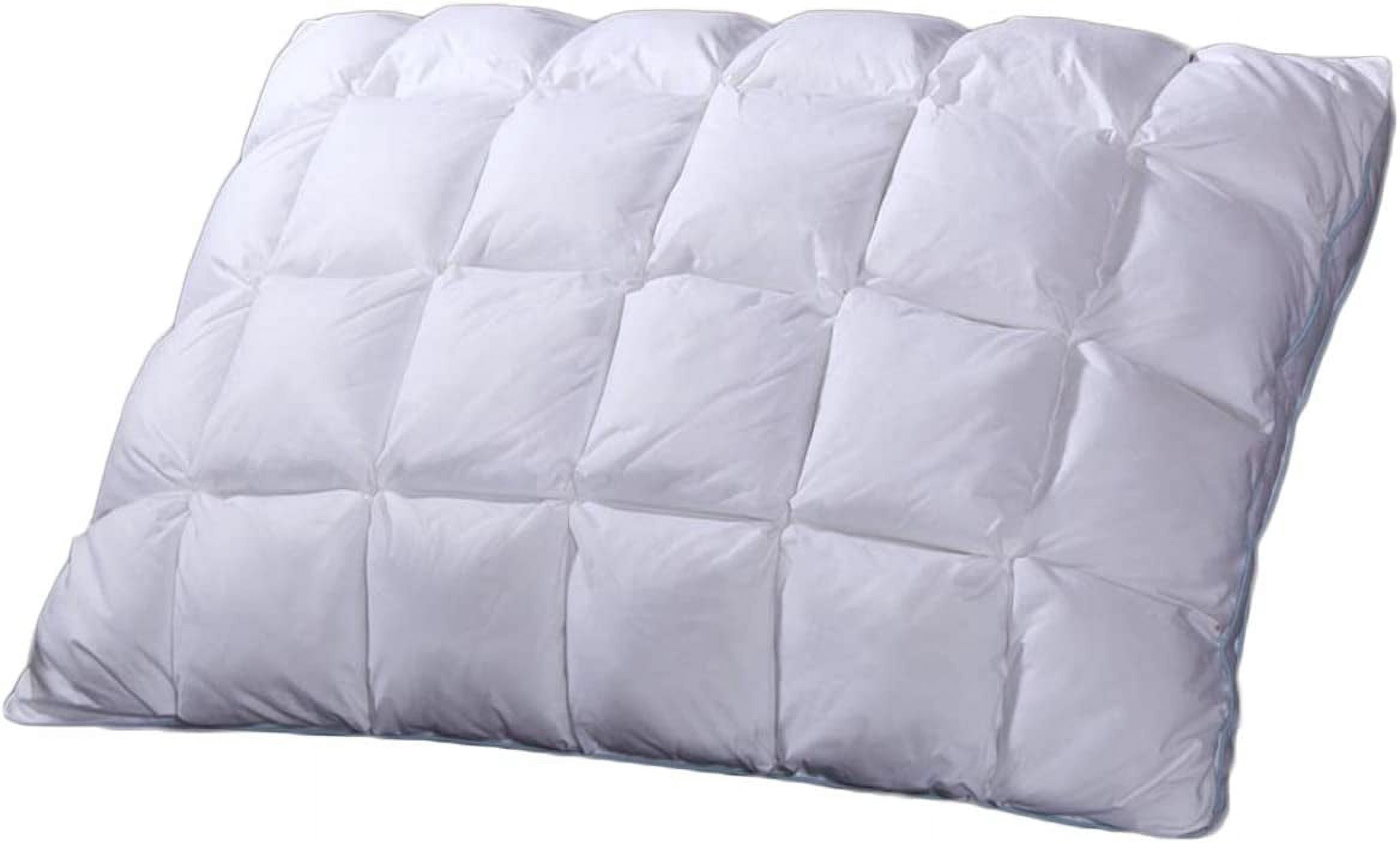 French Bread Firm Neck Support, 600TC-Cotton Shell Goose Down Fill ...