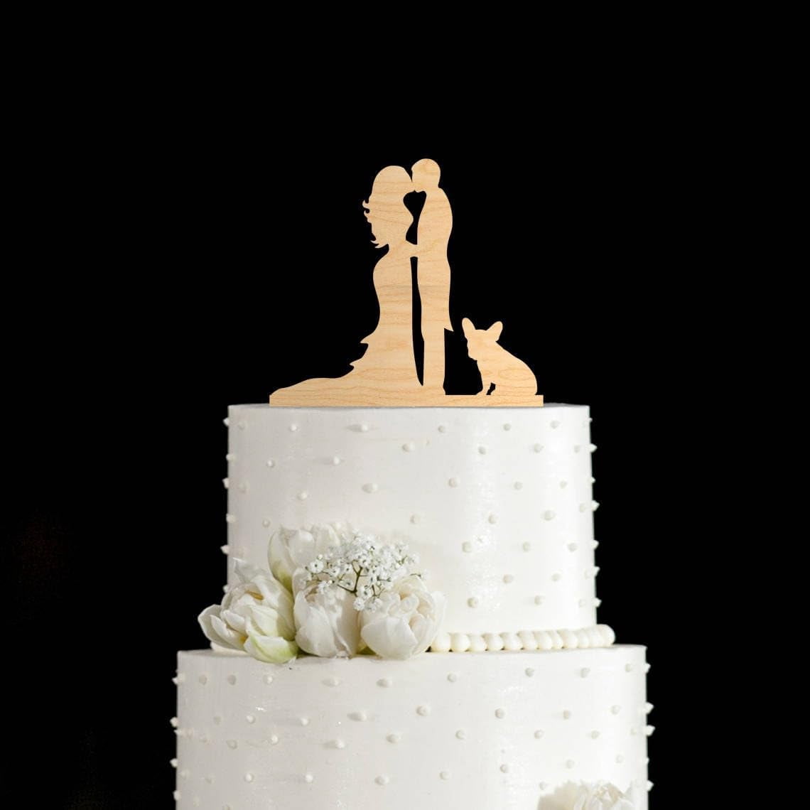 French Bulldog Cake Topper,french Bulldog,wedding Cake Topper With Dog ...