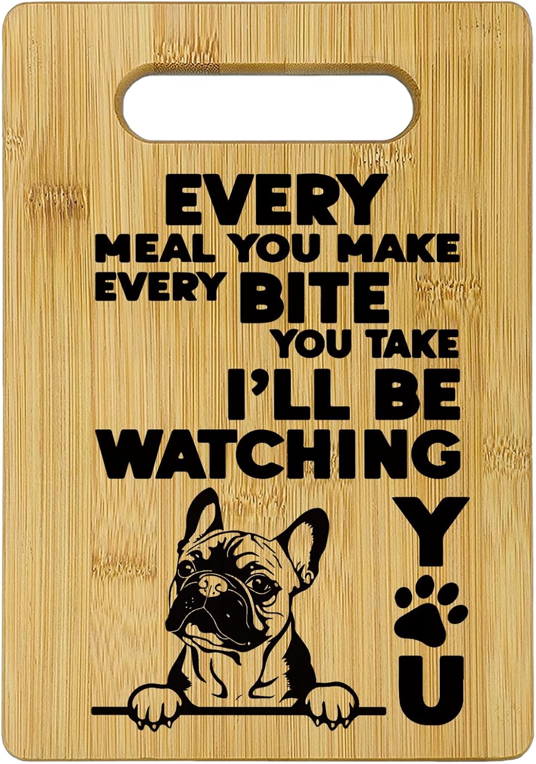 French Bulldog Dog Cutting Boards for Kitchen, French Bulldog Gifts ...