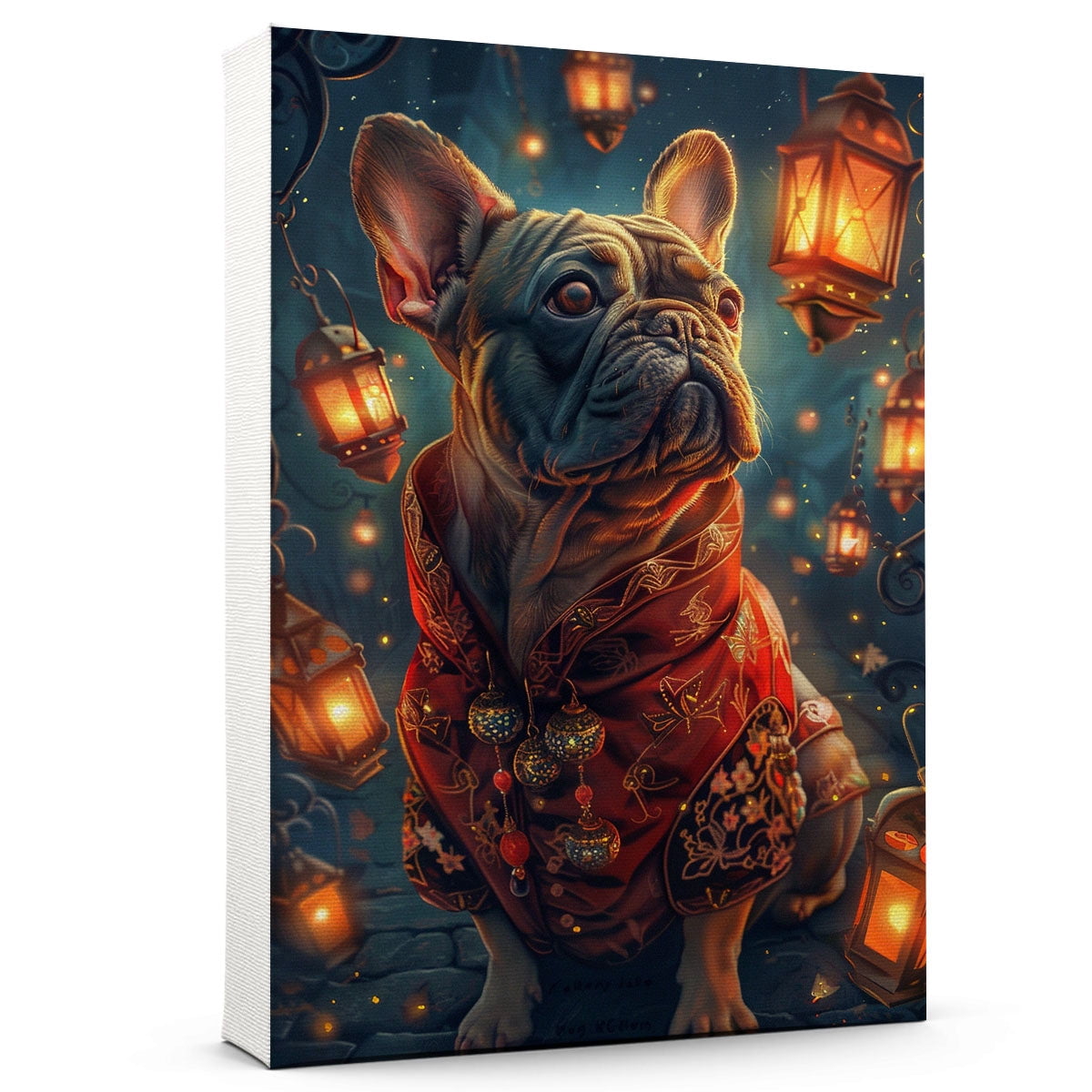 French Bulldog Dog Picture Fantastic Poster Unframe, French Bulldog Dog ...