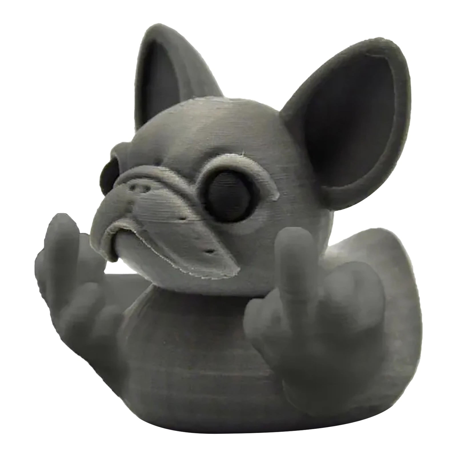 French Bulldog Duck, Finger French Bulldog Duck, Frenchie Duck, French ...