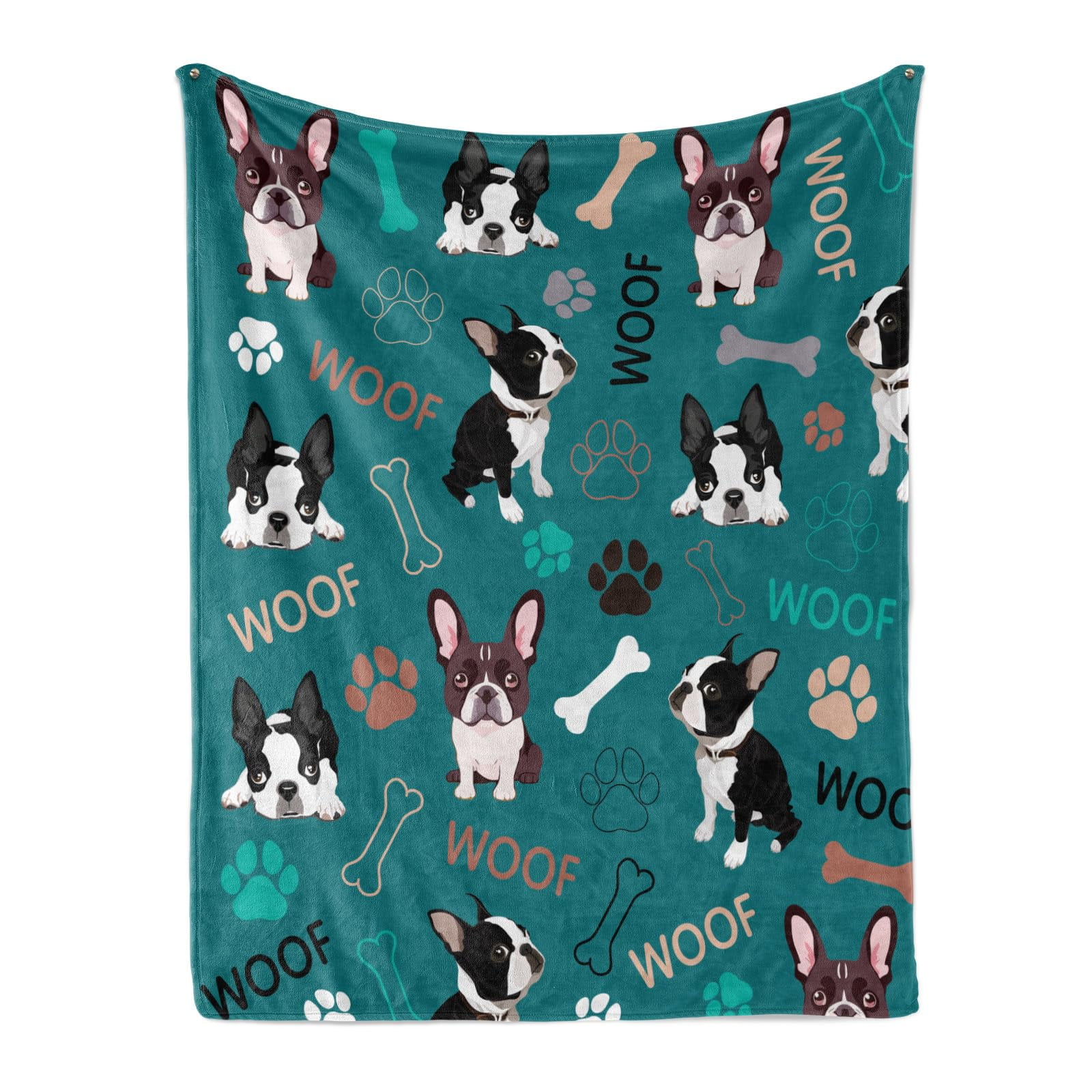 French Bulldog Gift Blanket, " Bulldog Throw Blanket for Women Men Kids ...