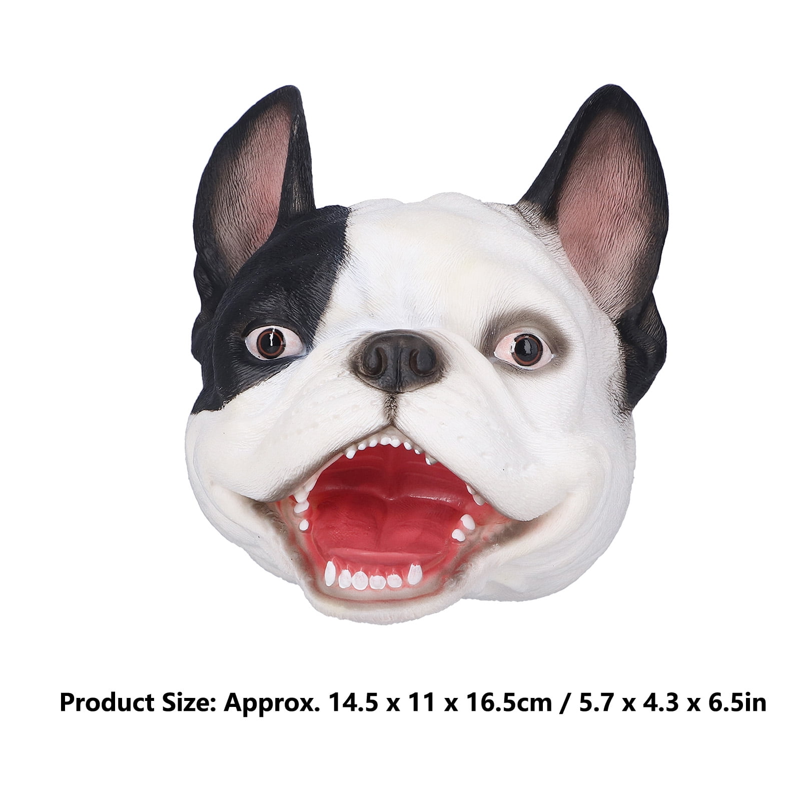 French Bulldog Hand Puppets,Dog Hand Puppet Lifelike Cute Animal Hand ...
