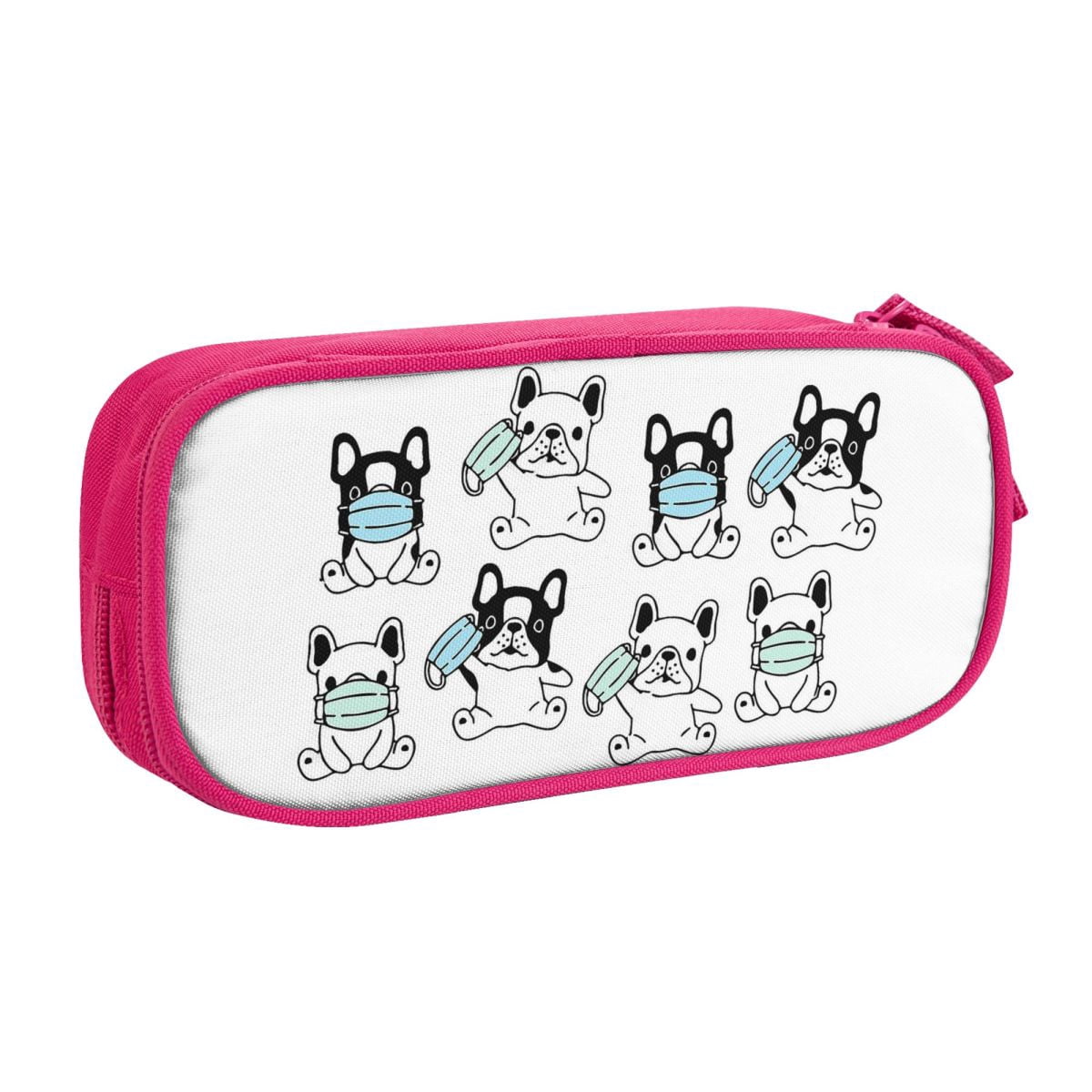 French Bulldog Pencil Cases Dogs Lover Pencilcases Pen Holder for Big ...