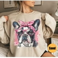 French Bulldog T-Shirt Frenchie Mom Crewneck Frenchie Dog Person T ...