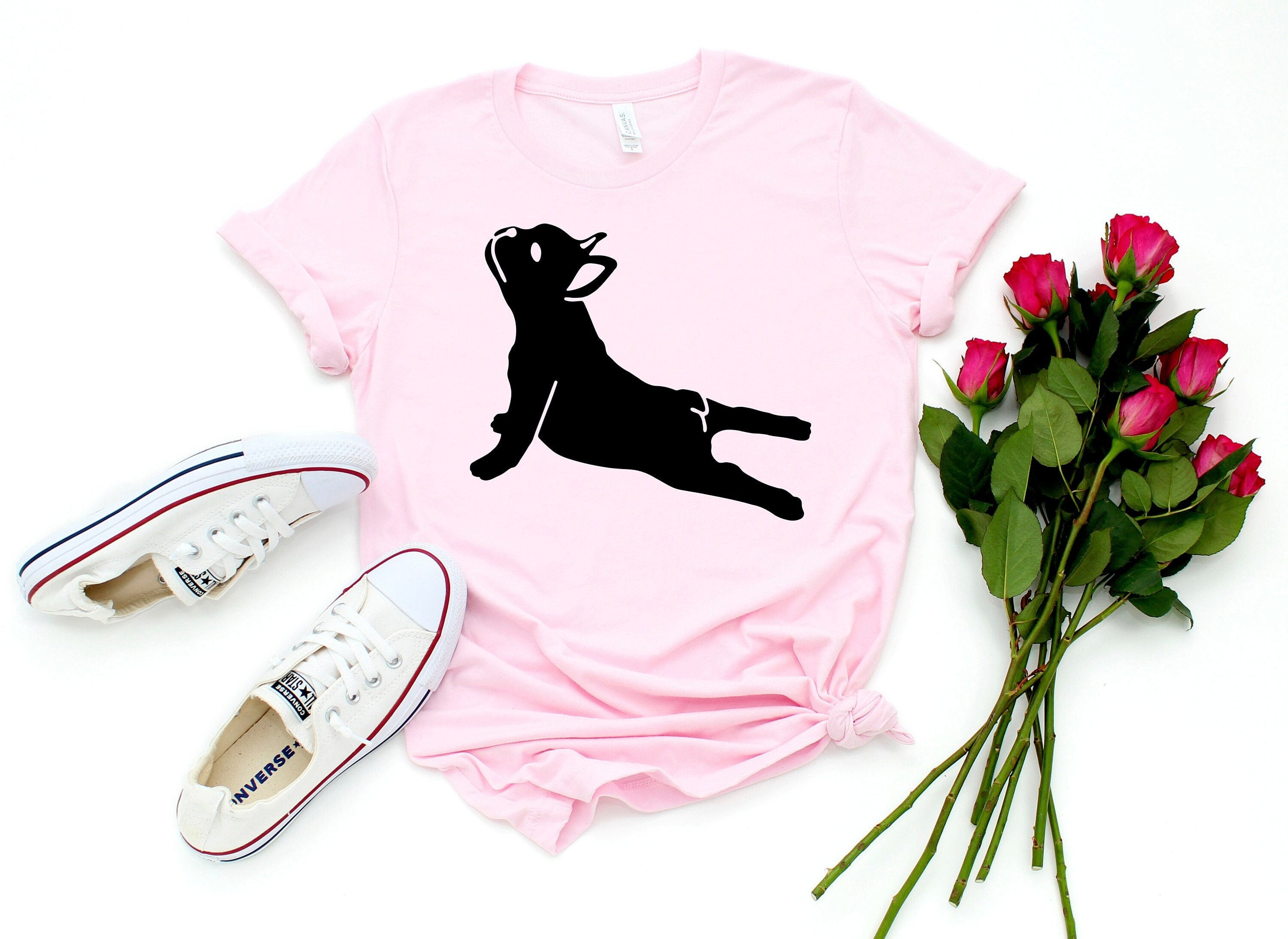 French Bulldog Yoga Pose Shirt, Yoga Shirt, Dog lover shirt, Namaste ...