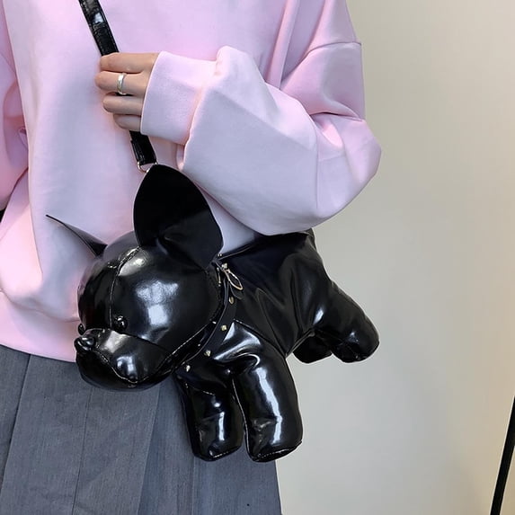 French Bulldog-shaped bag, small dog cross-body single-shoulder bag ...