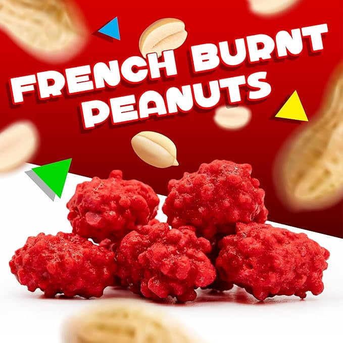 French Burnt Peanuts Candy | 1 Pound Bag | Crunchy Coated Peanuts | Old ...