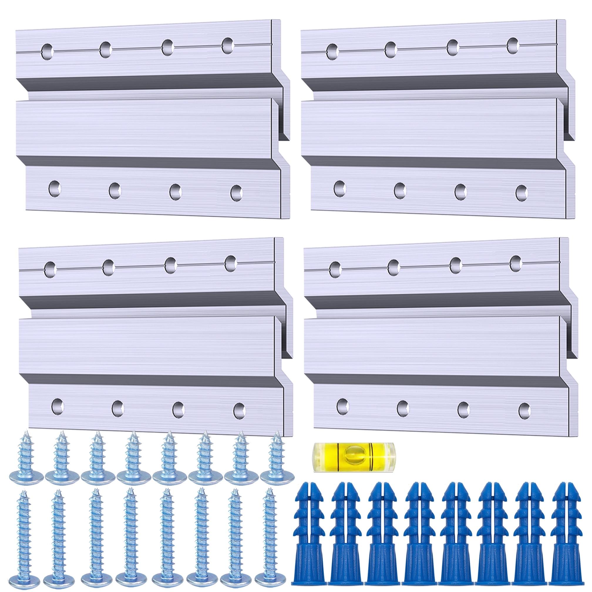 Walmart French Cleat Hanger 4 Inch - 4 Pack - Picture, Mirror, Cabinet ...