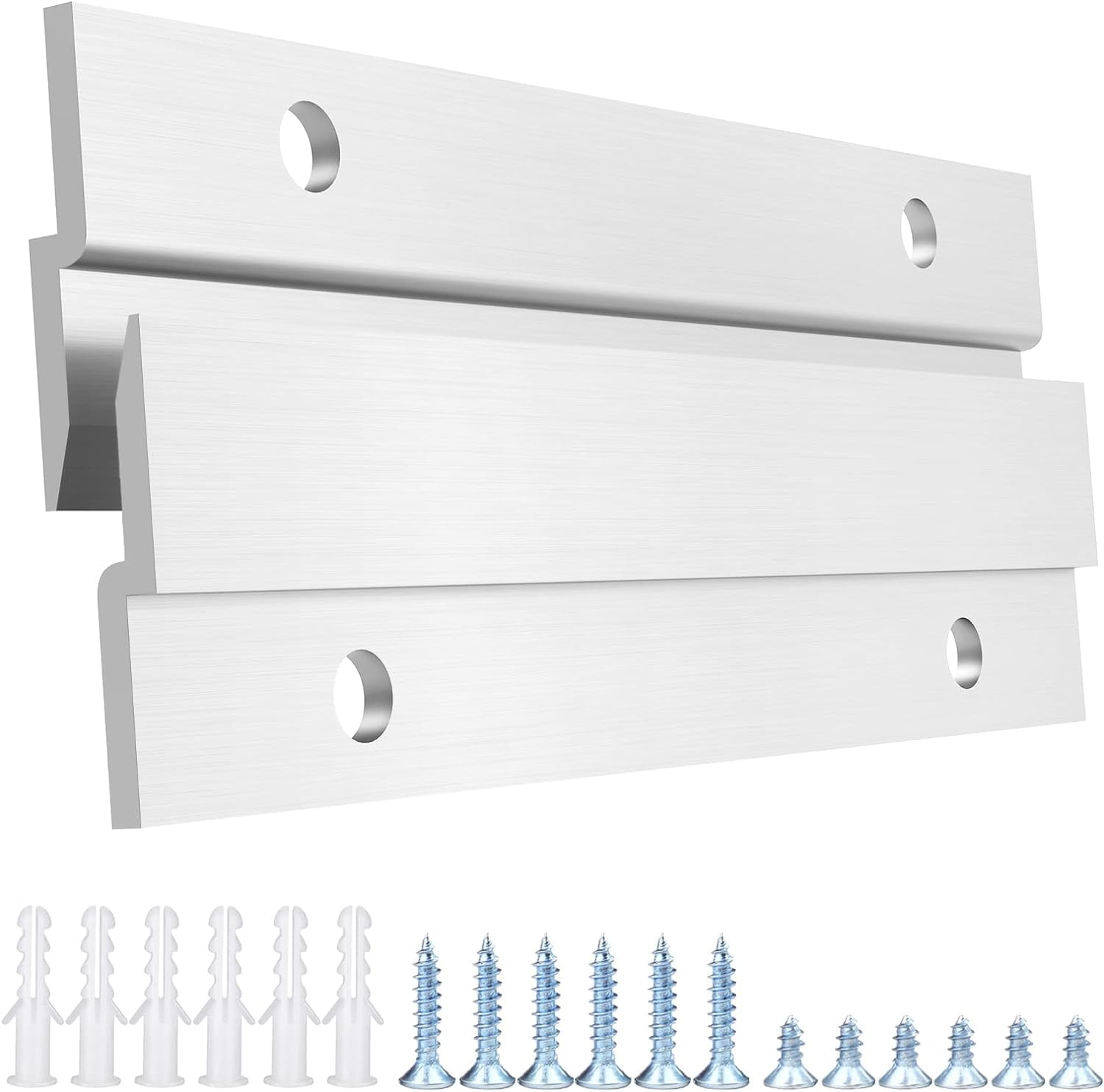 French Cleat Picture Hanger, Aluminum Z Hanger Interlocking Wall ...