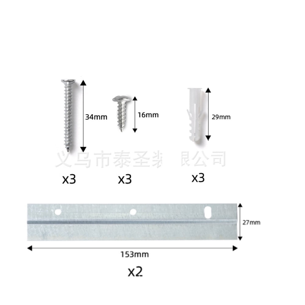 French Cleat Picture Hanger, Stainless Steel Z Bar Interlocking Wall ...