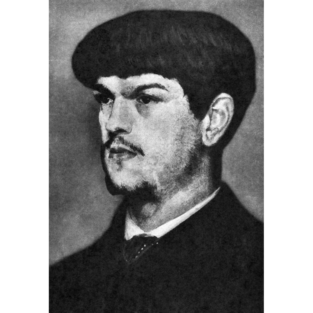 French Composer Claude Debussy History Poster Print - Walmart.com