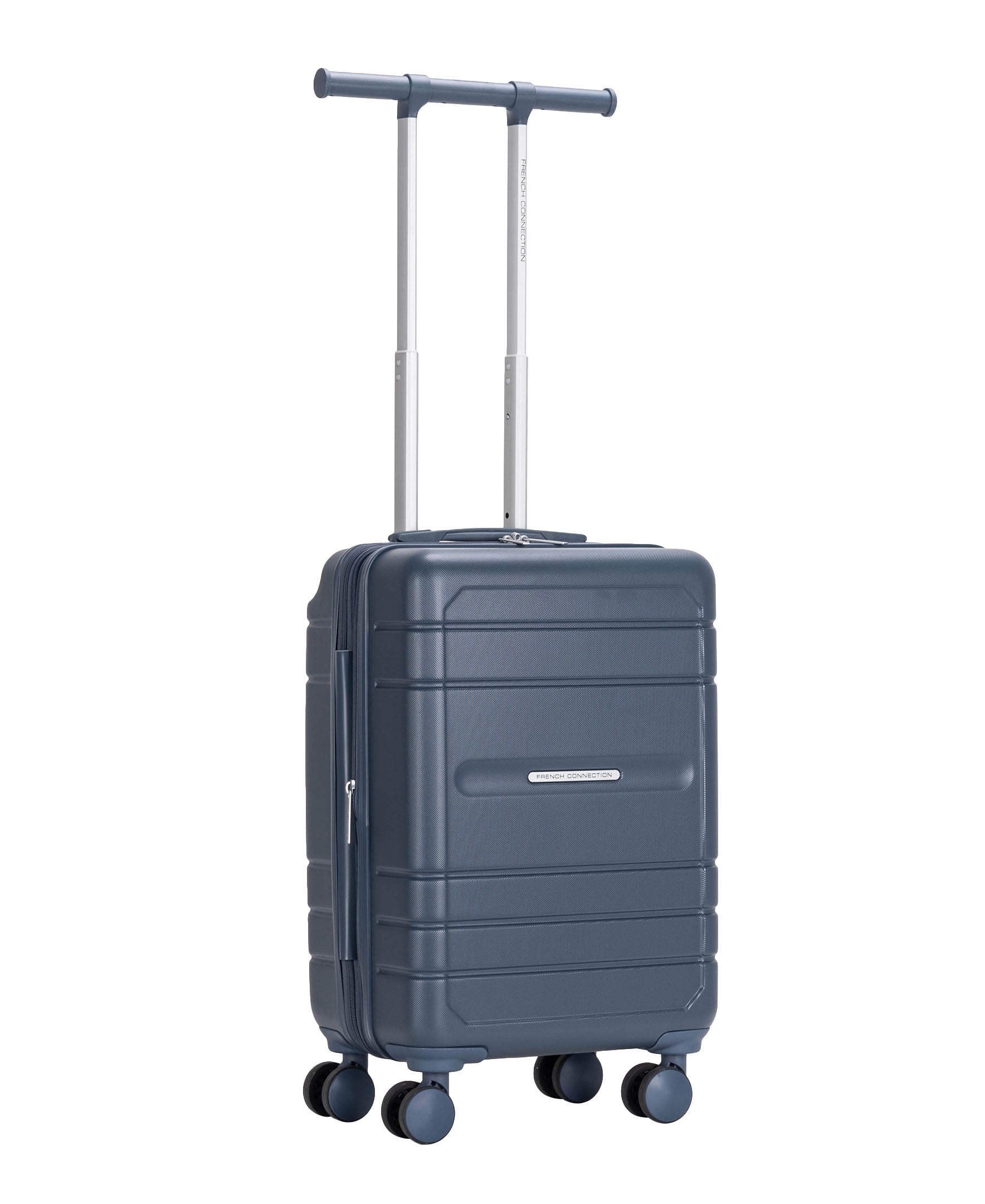 French Connection 22 Inch Expandable Rolling Carry-On Suitcase with ...