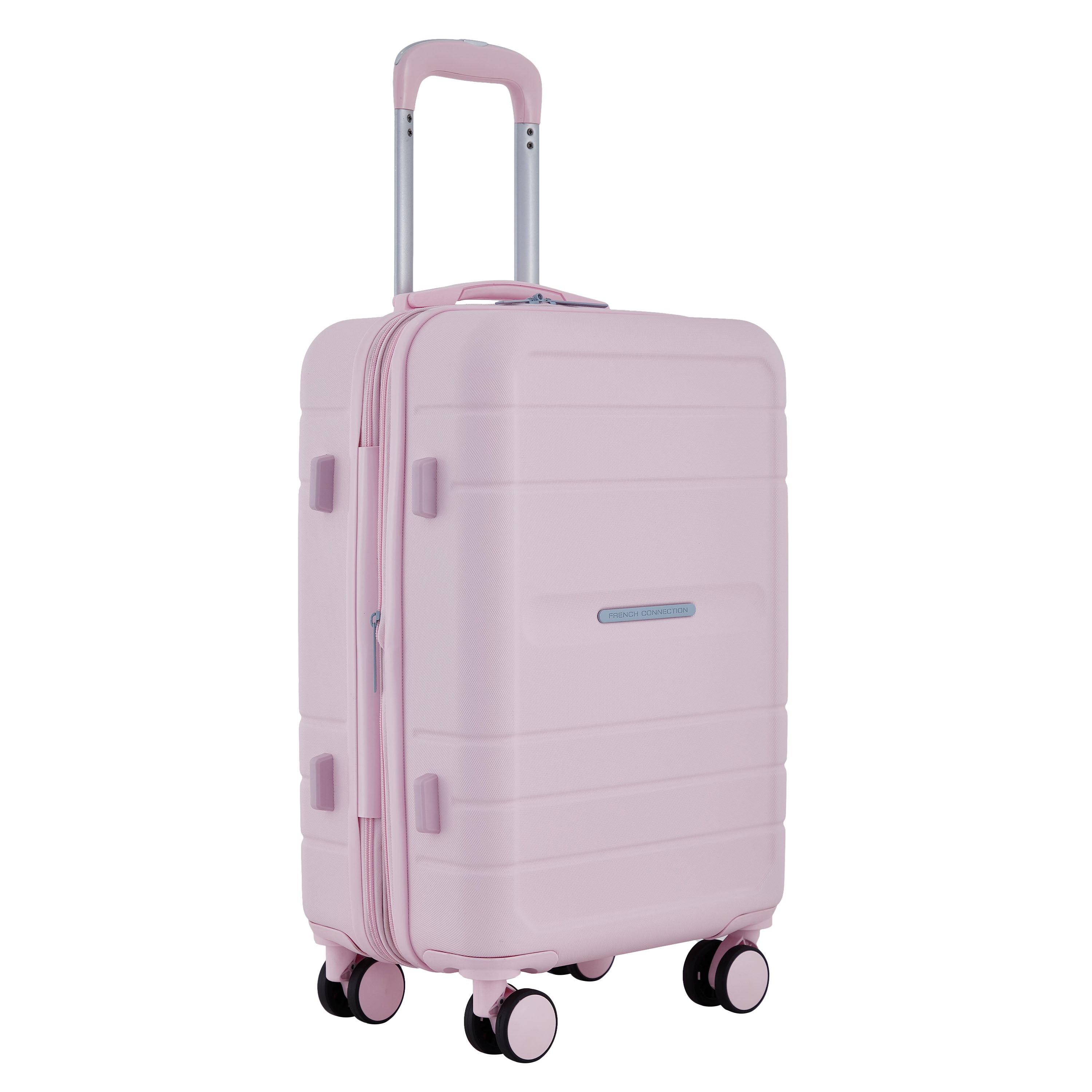 French Connection 22in Expandable Rolling Carry-On Luggage with USB ...