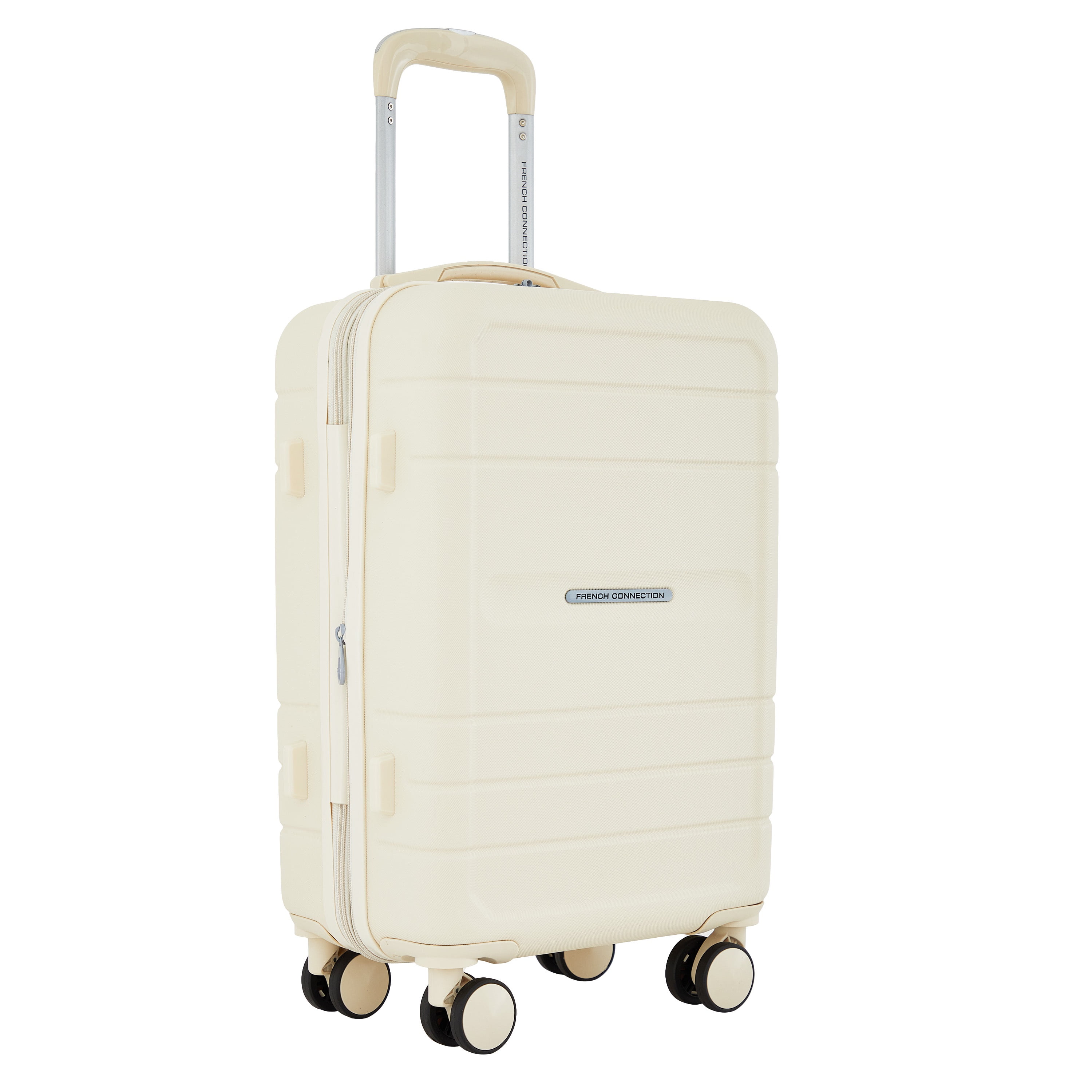 French Connection 22in Expandable Rolling Carry-on Luggage with USB ...