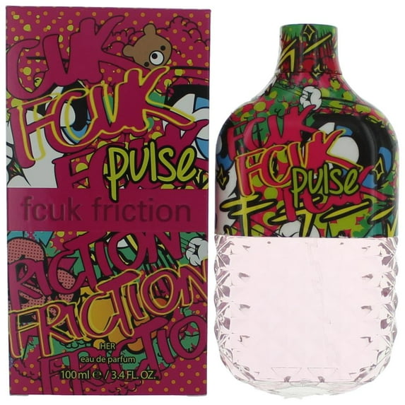 French Connection FCUK Friction Pulse Eau De Parfum Spray for Women 3.4 ...