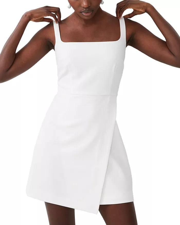 French Connection SUMMER WHITE Women's Whisper Sleeveless Mini Dress ...