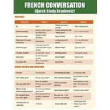 French Conversation: Quick Study Academic (Paperback) - Walmart.com