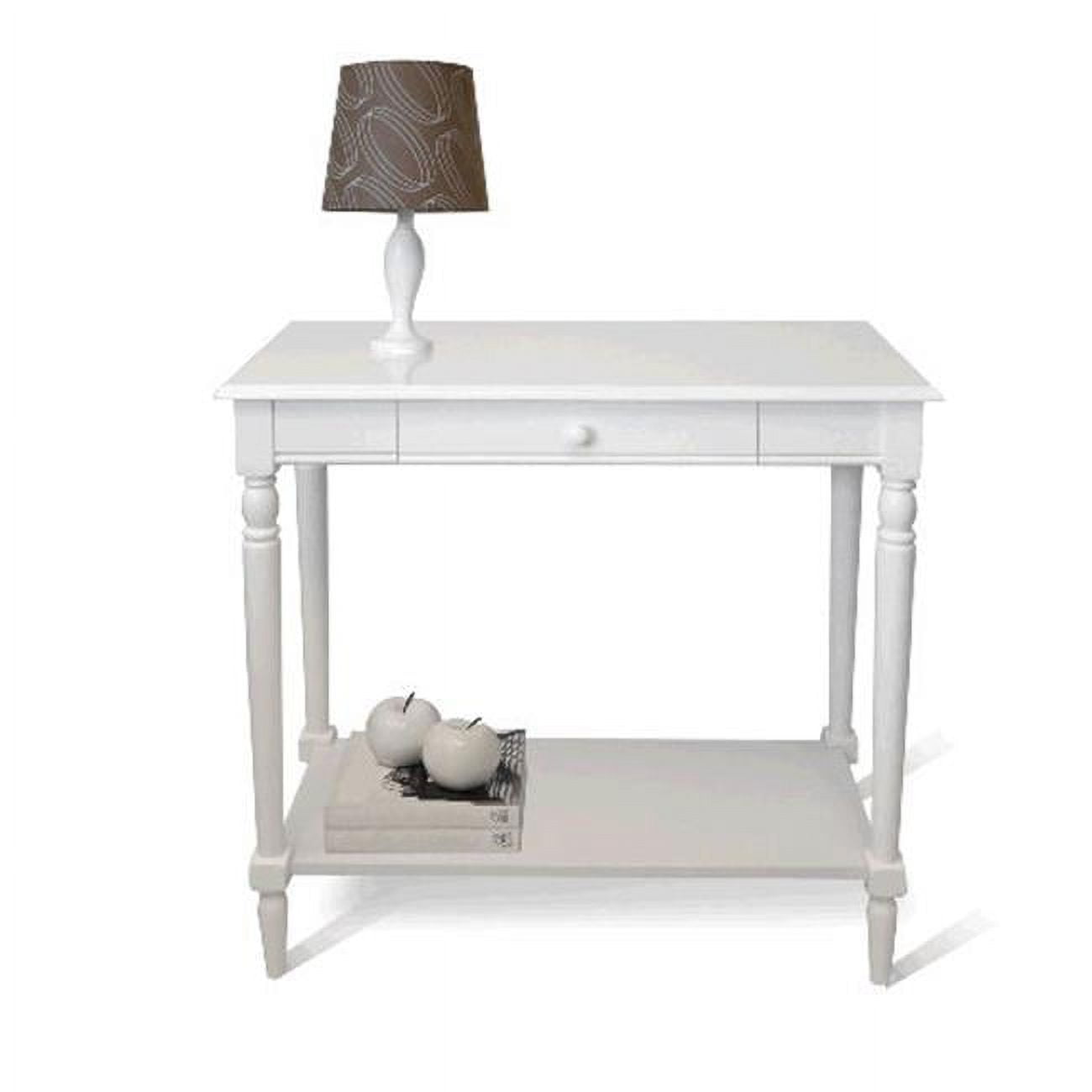 French Country Hall Table with Drawer and Shelf - - Walmart.com