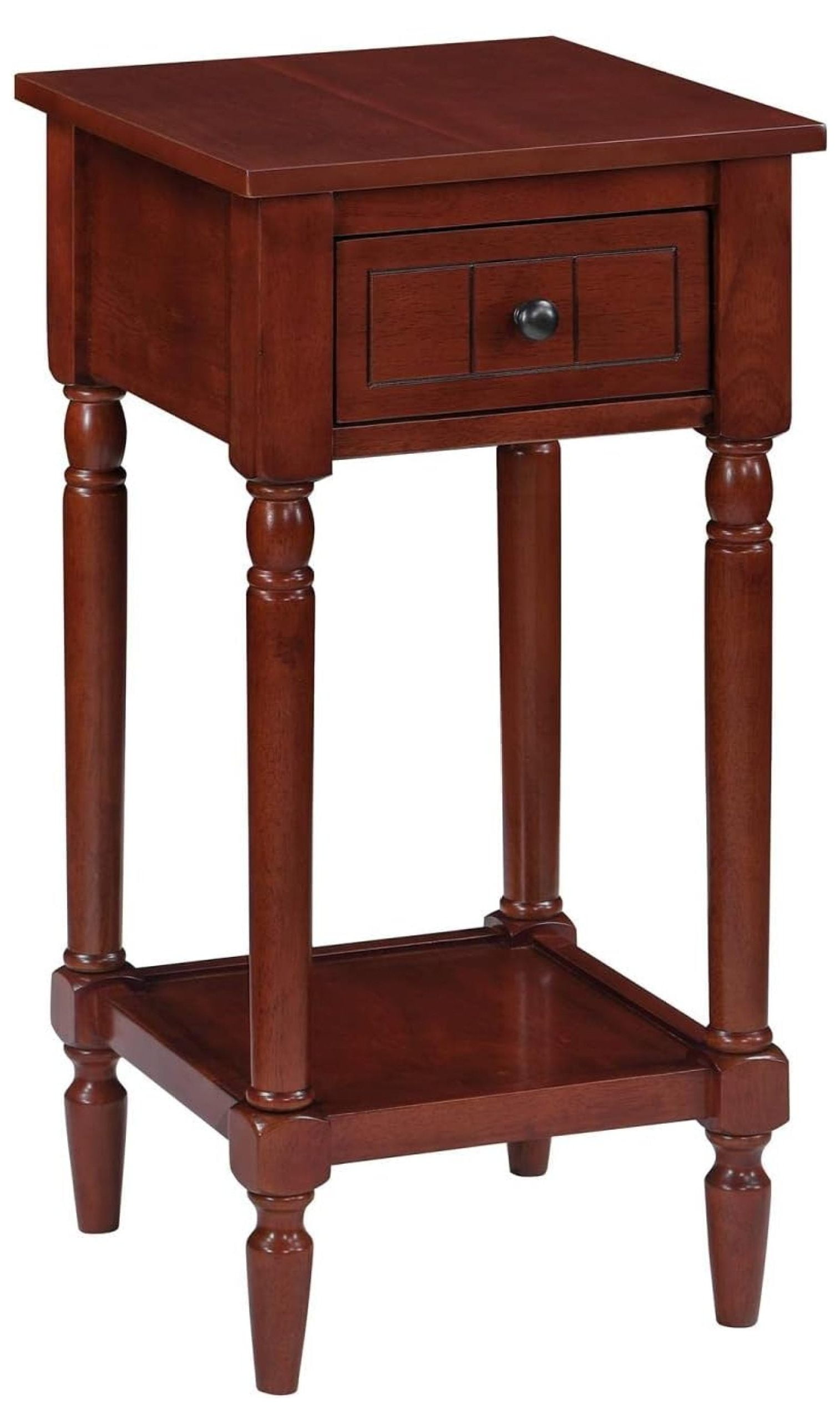 French Country Khloe 1 Drawer Accent End Table 14" - Traditional ...