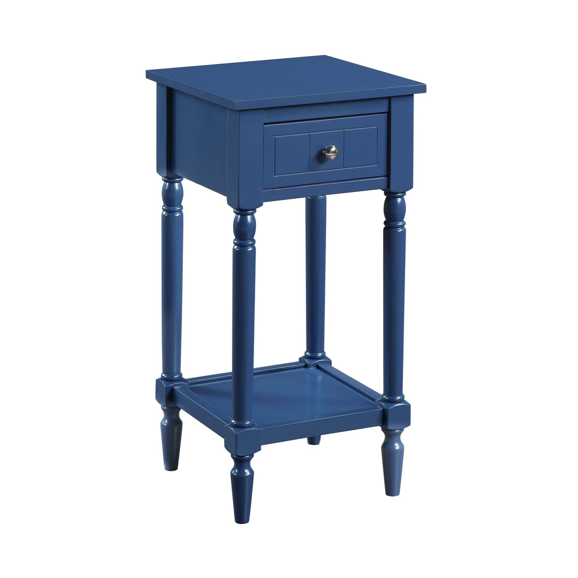 French Country Khloe 1 Drawer Accent Table with Shelf - Exquisite ...