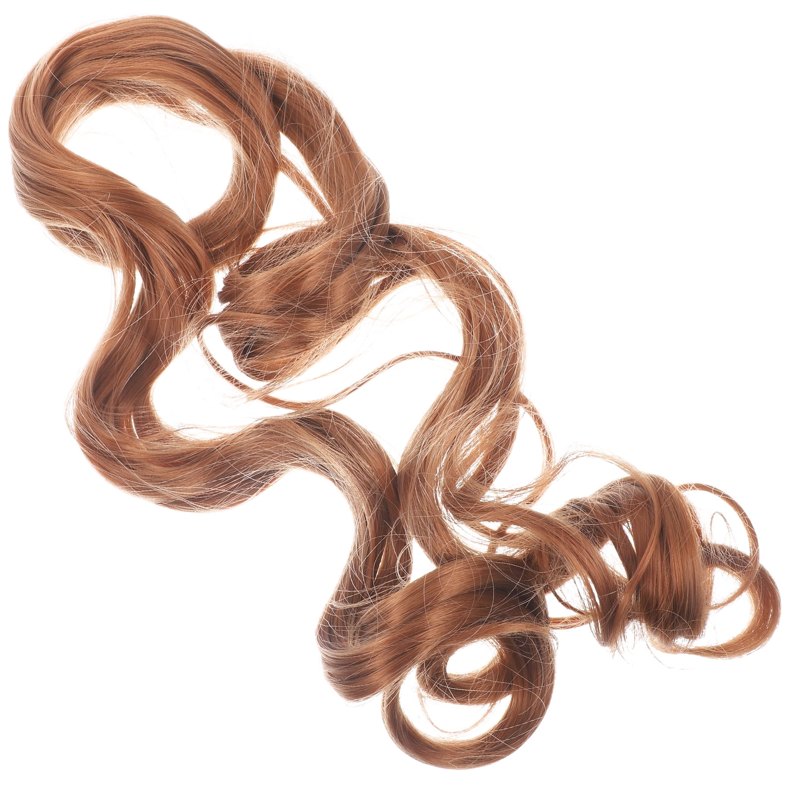 French Curly Wig Braiding Hair Pre Stretched Extension Long Human Curls ...