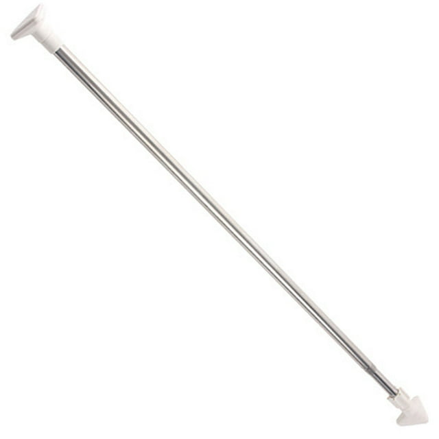 French Curtain Rod Door Rods Adjustable Curtains Tension Spring Window ...